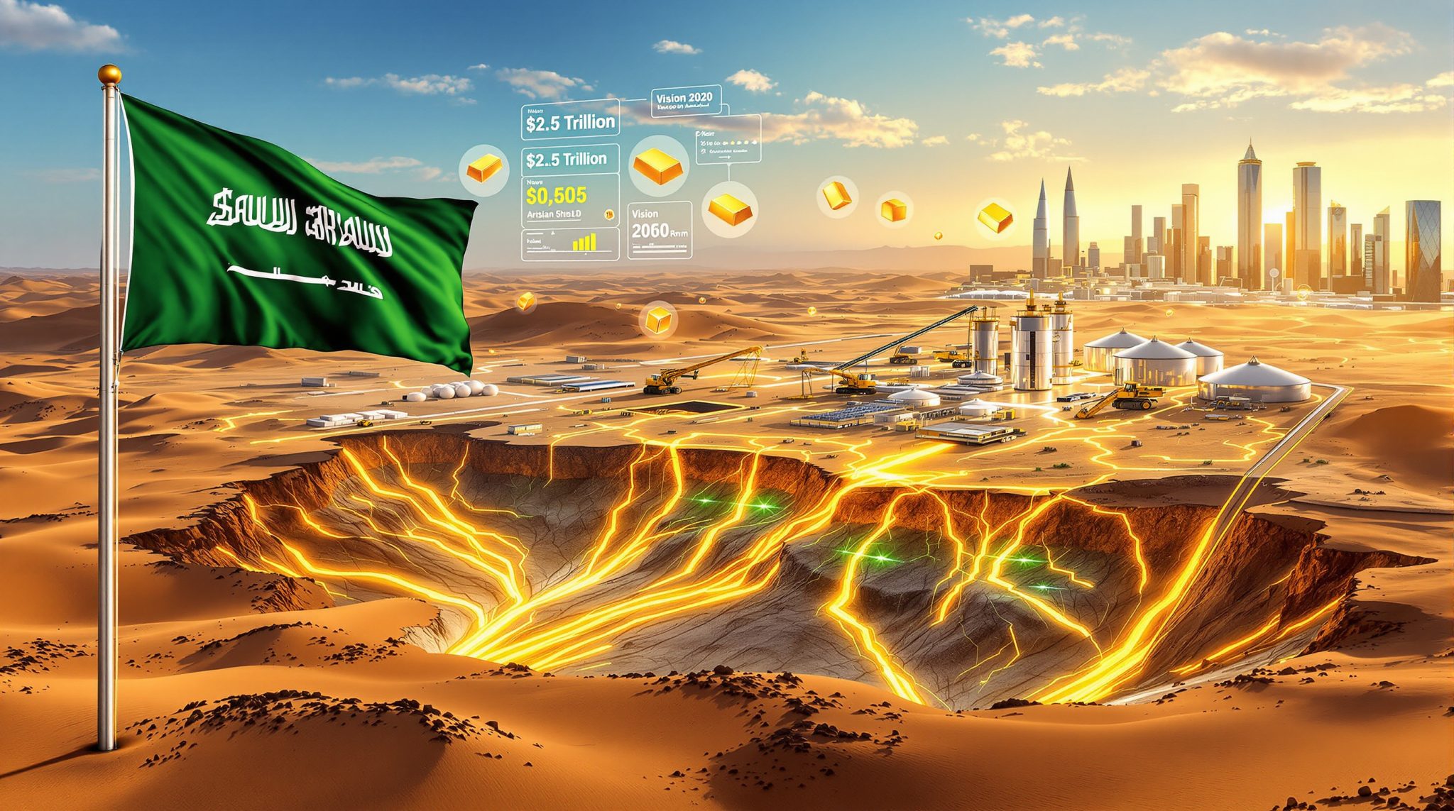 Saudi Arabia Mining Strategy: Vision 2030 Transformation