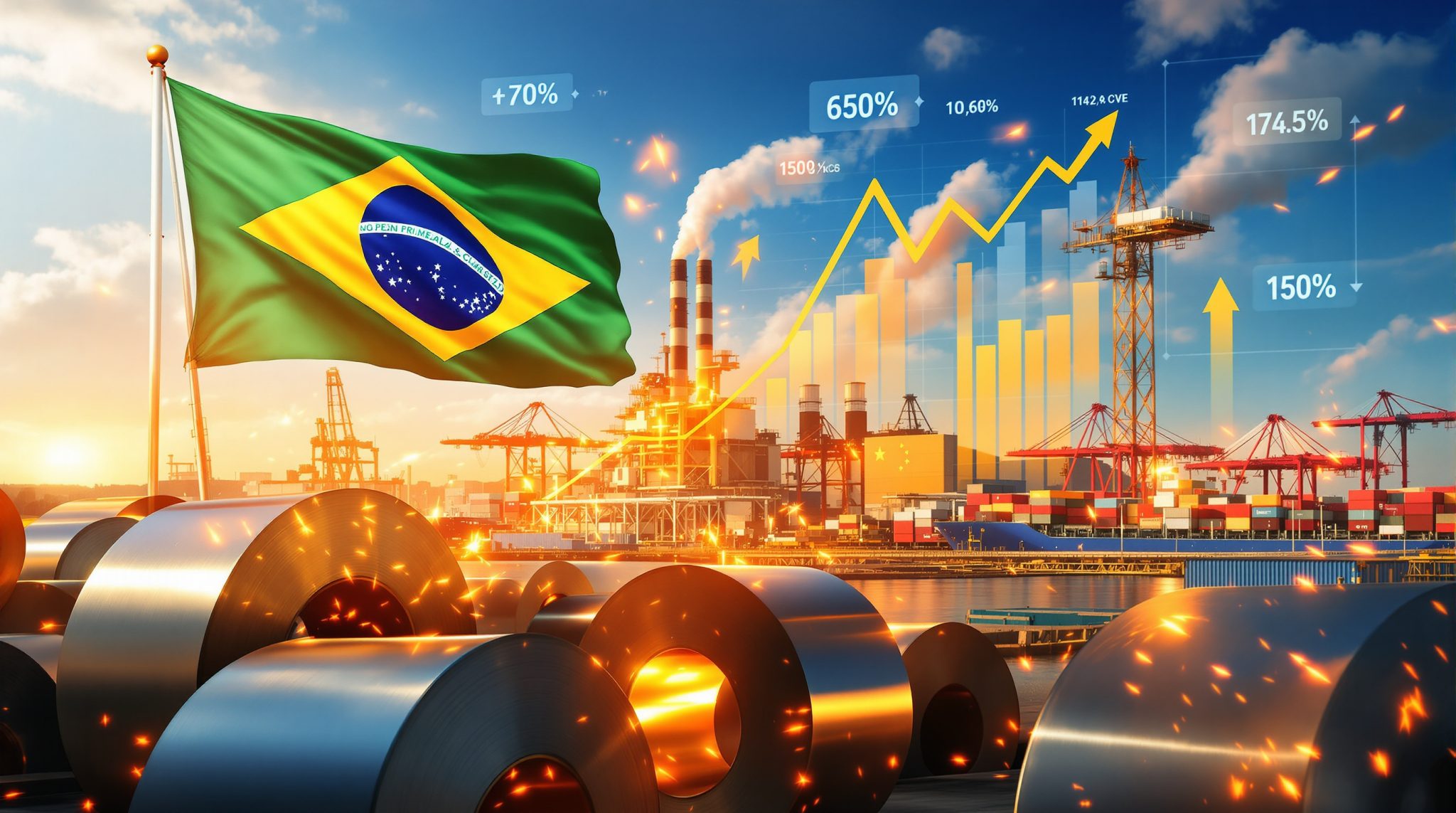 Imports Stall Steel Price Rise in Brazil 2025