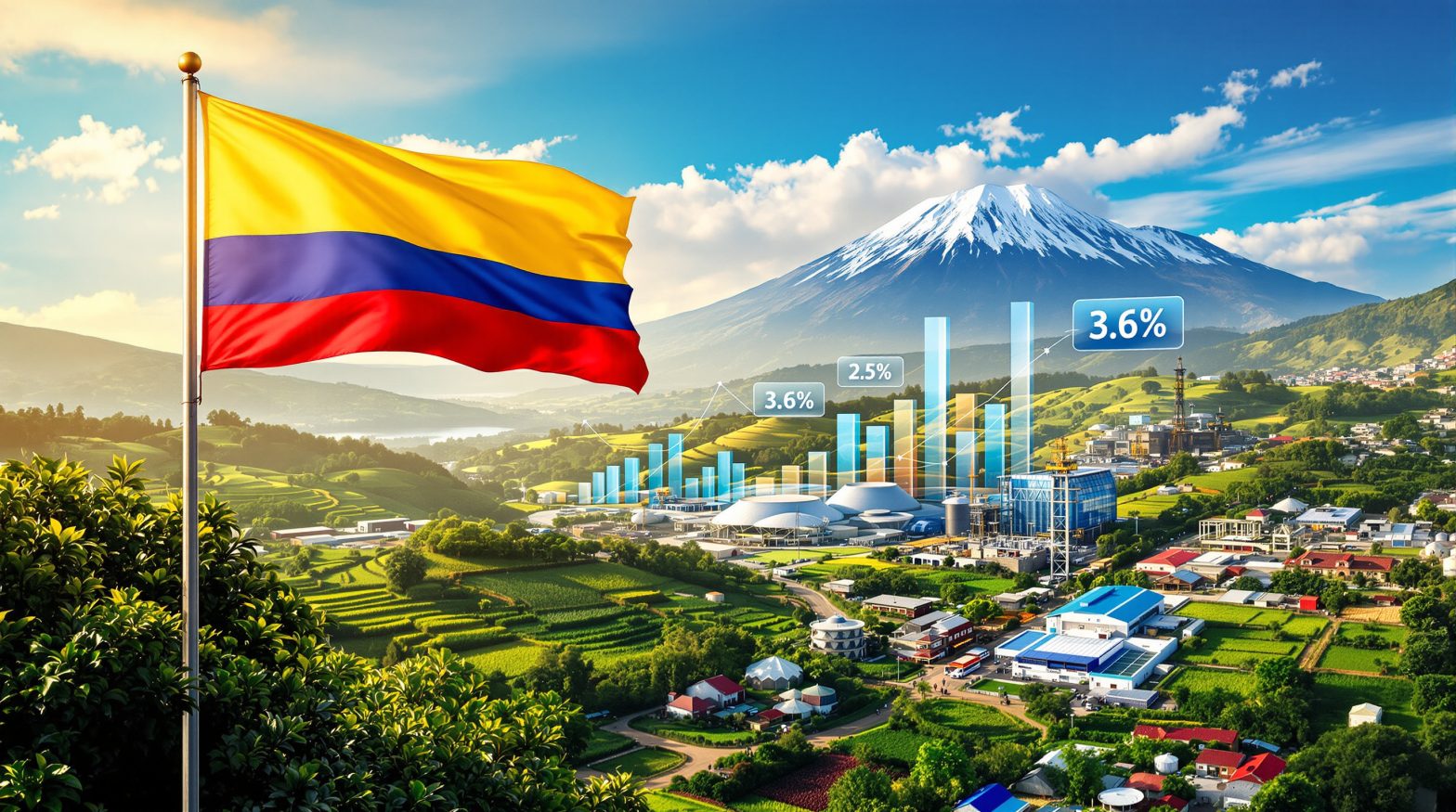 Colombia Economy Grows 3.6% in Q3 Beating Forecasts