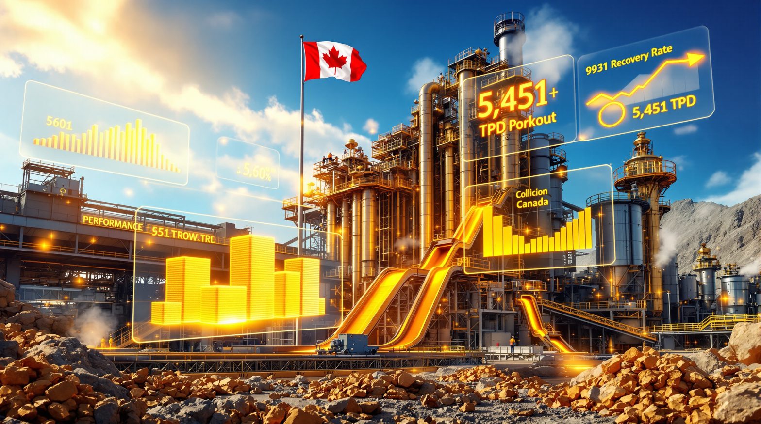 Valentine Gold Mine Production Performance Exceeds 93%
