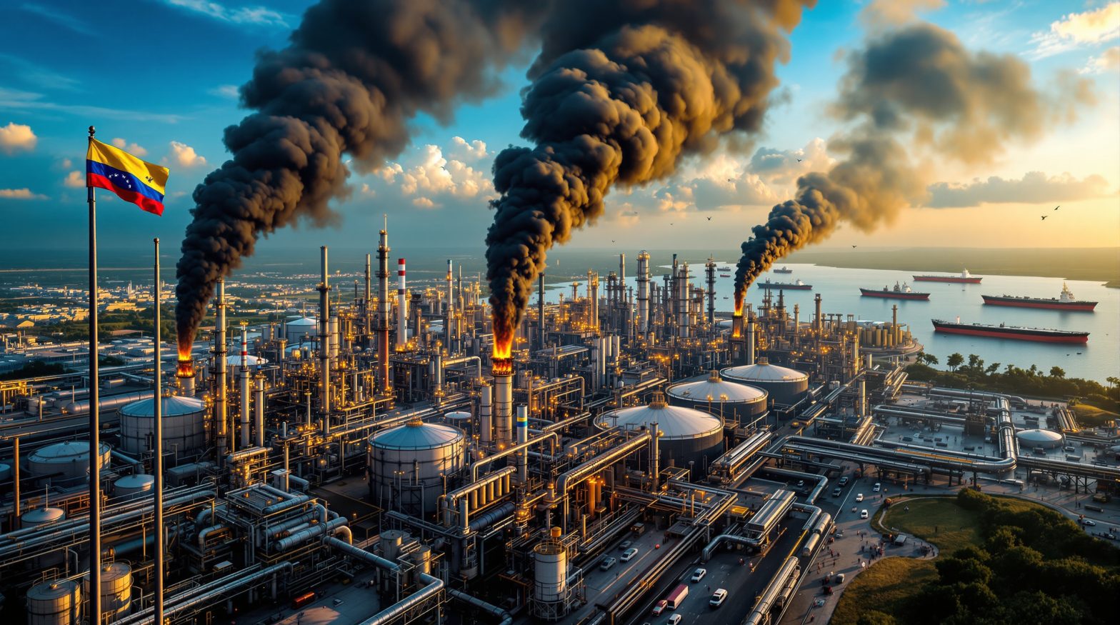 Petrocedeno Fire Hits Venezuela Crude Export Capacity
