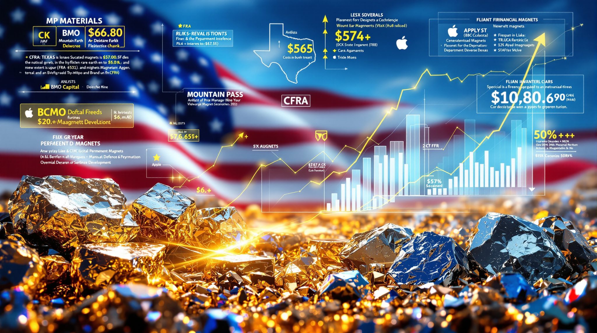 MP Materials Stock Upgrade: BMO Raises Target to $75