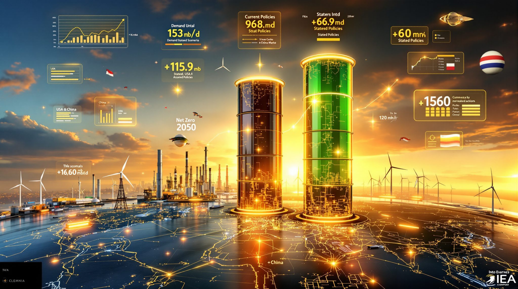 IEA Oil Demand Forecast 2050: Global Energy Market Analysis