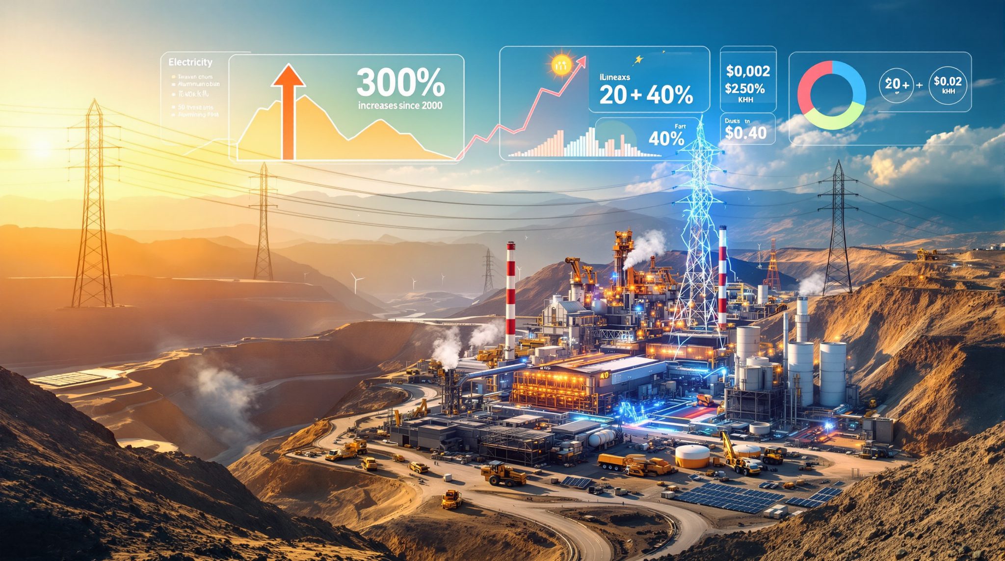 High Electricity Prices in Mining: Cost Crisis Solutions