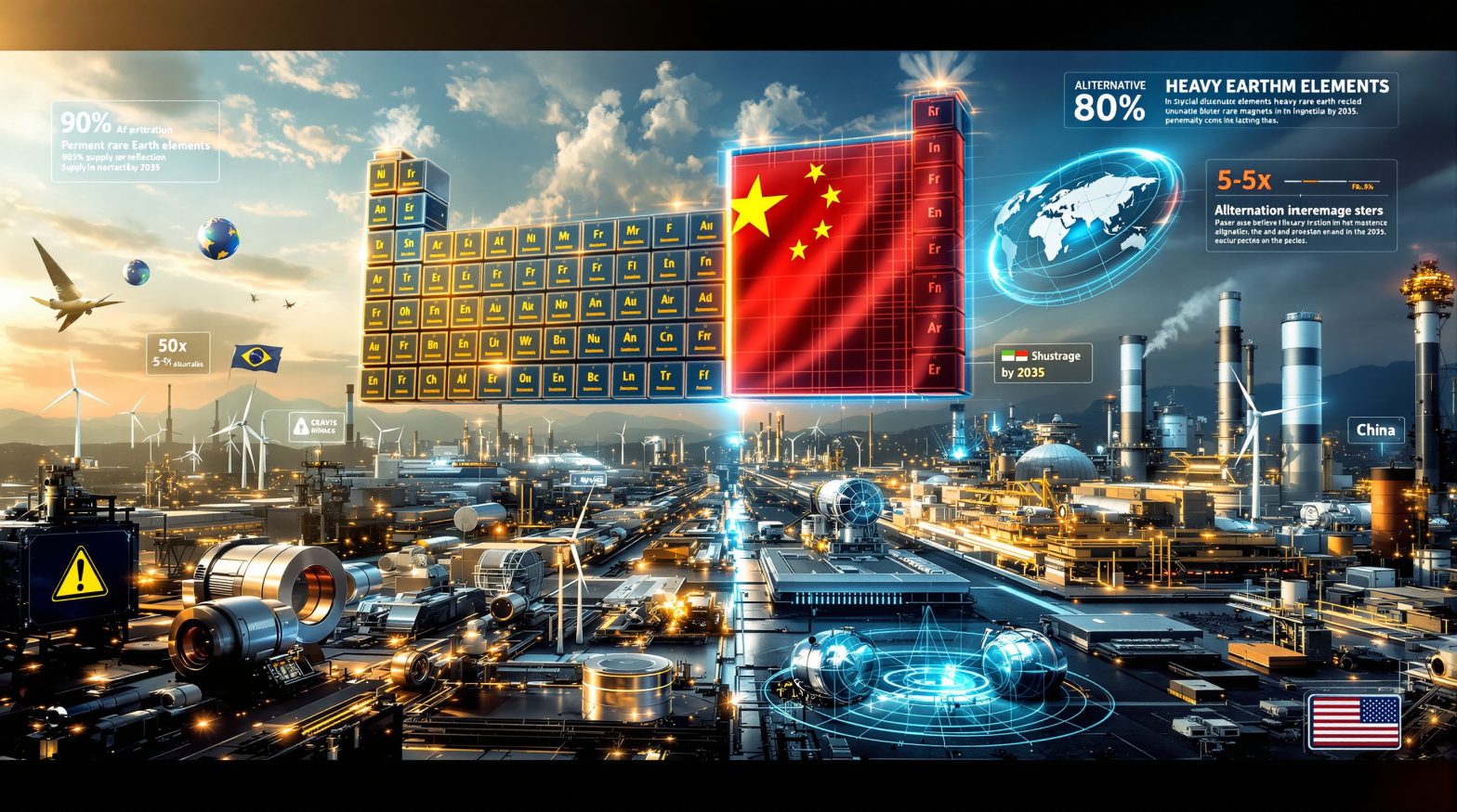 Heavy Rare Earth Shortages: Supply Chain Crisis 2025