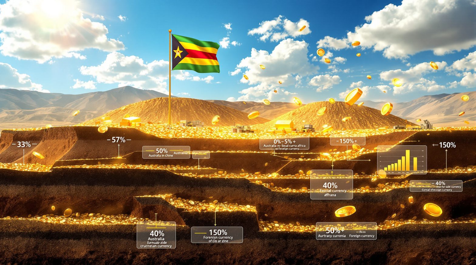Zimbabwe Gold Royalties: New Sliding-Scale Tax System