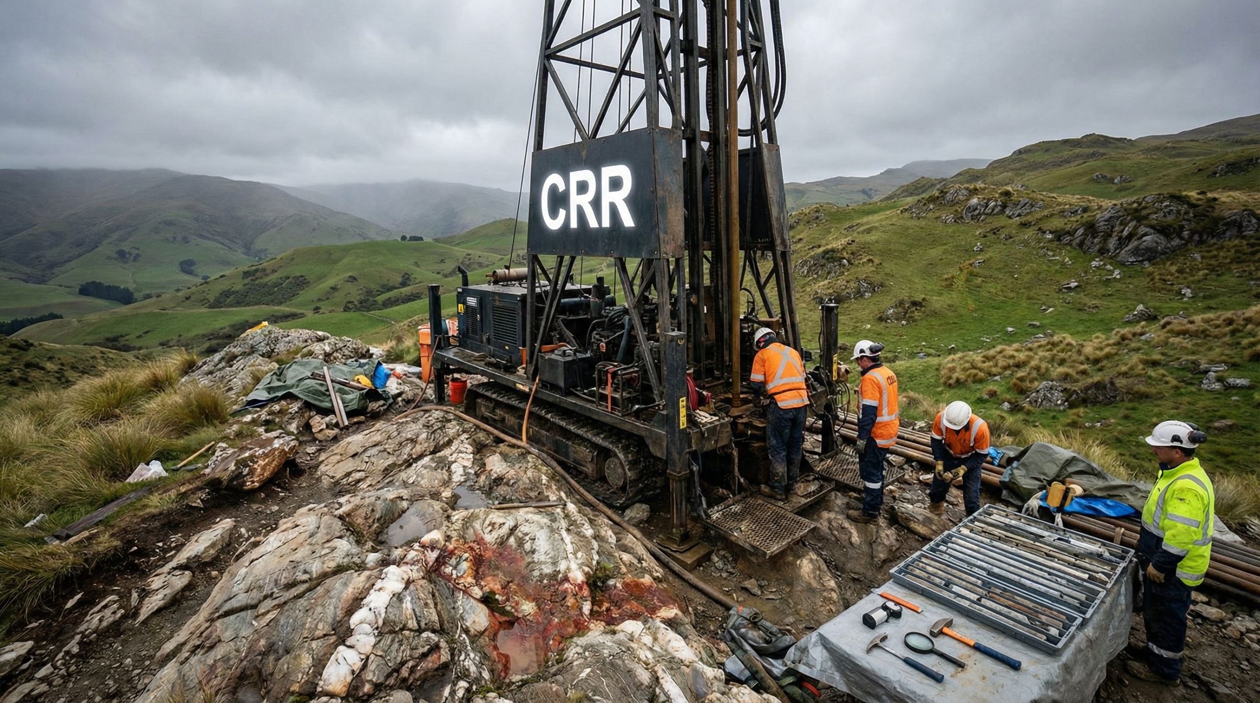 Critical Resources Cap Burn Gold Project Drilling Launch