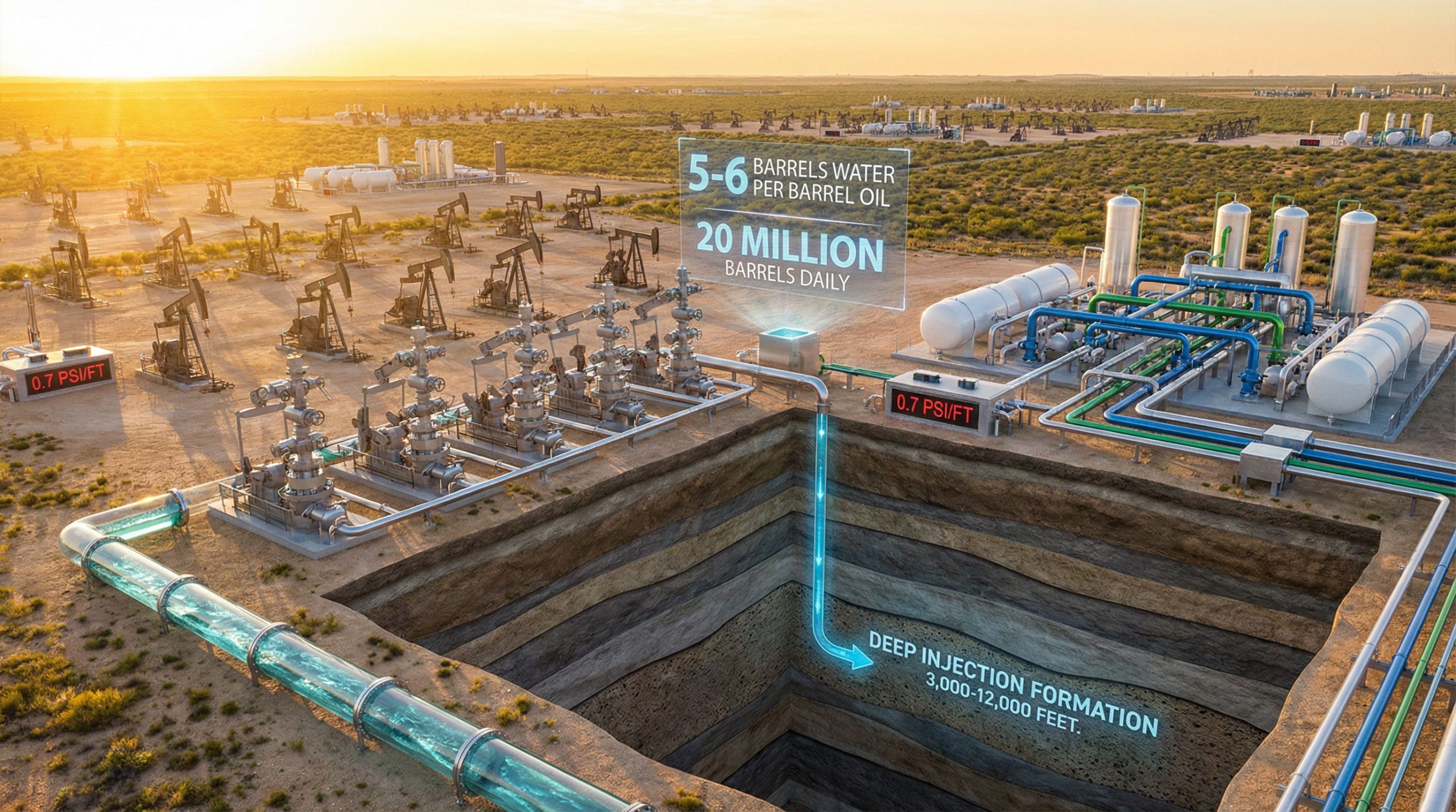 Permian Basin Wastewater Disposal Engineering Systems