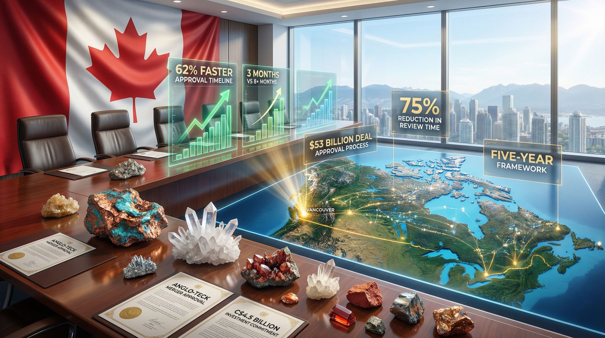 Anglo-Teck Merger Gets Fast Canada Approval in 3 Months