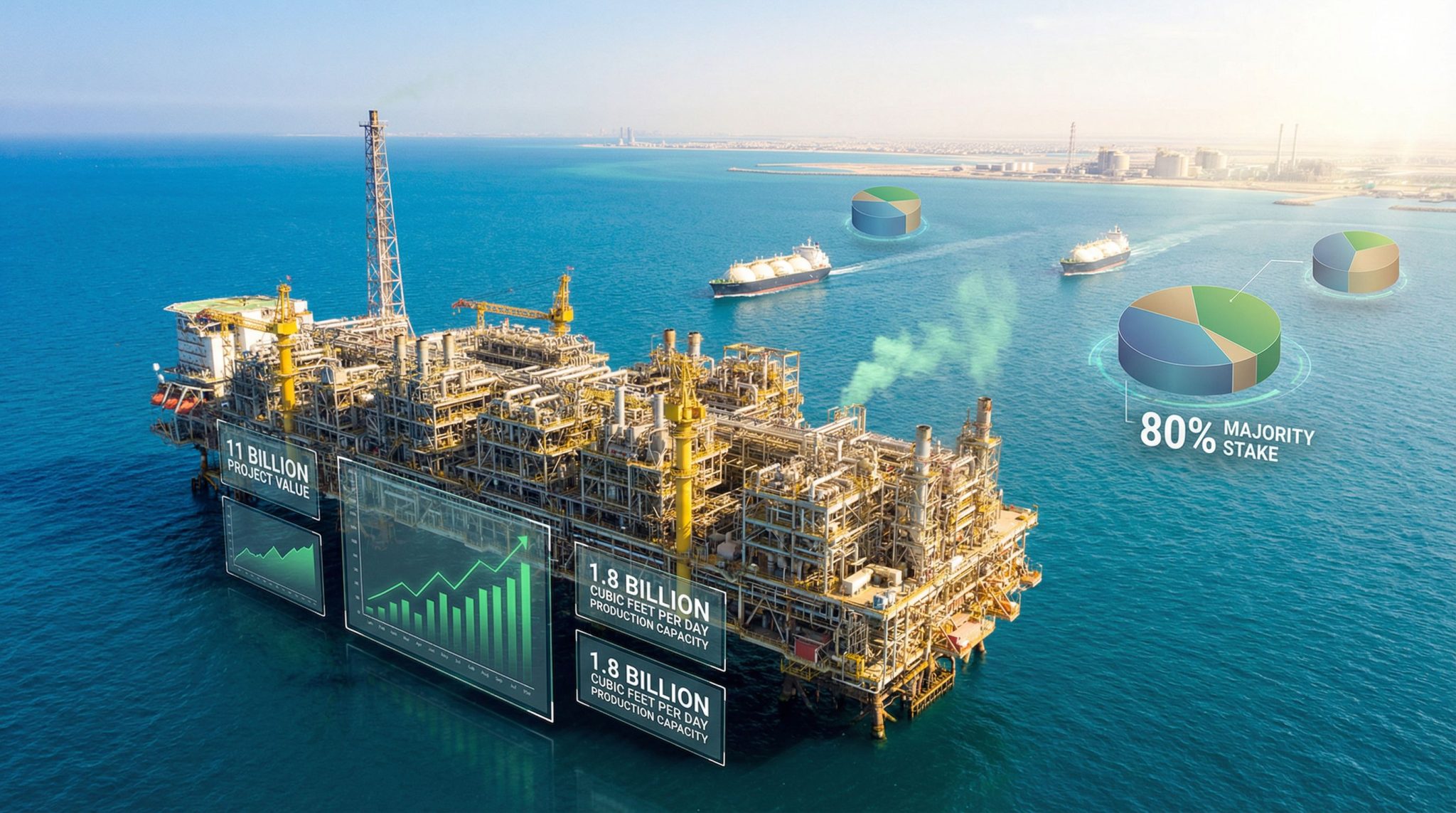 ADNOC $11B Offshore Gas Financing: Project Structure