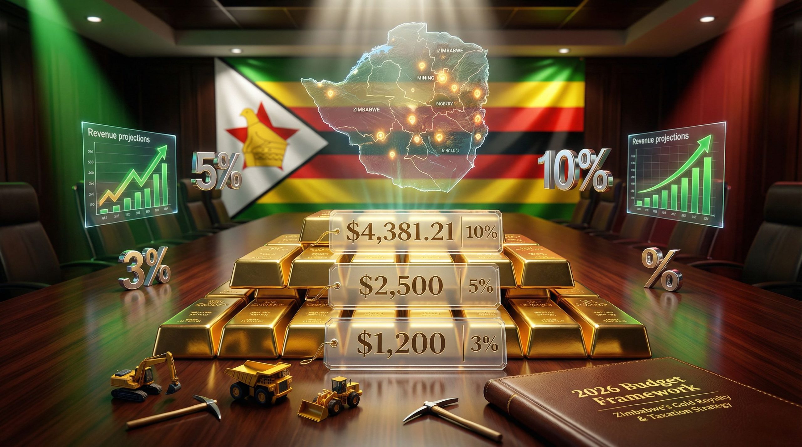 Zimbabwe Gold Royalty Policy: Two-Tier Structure 2025