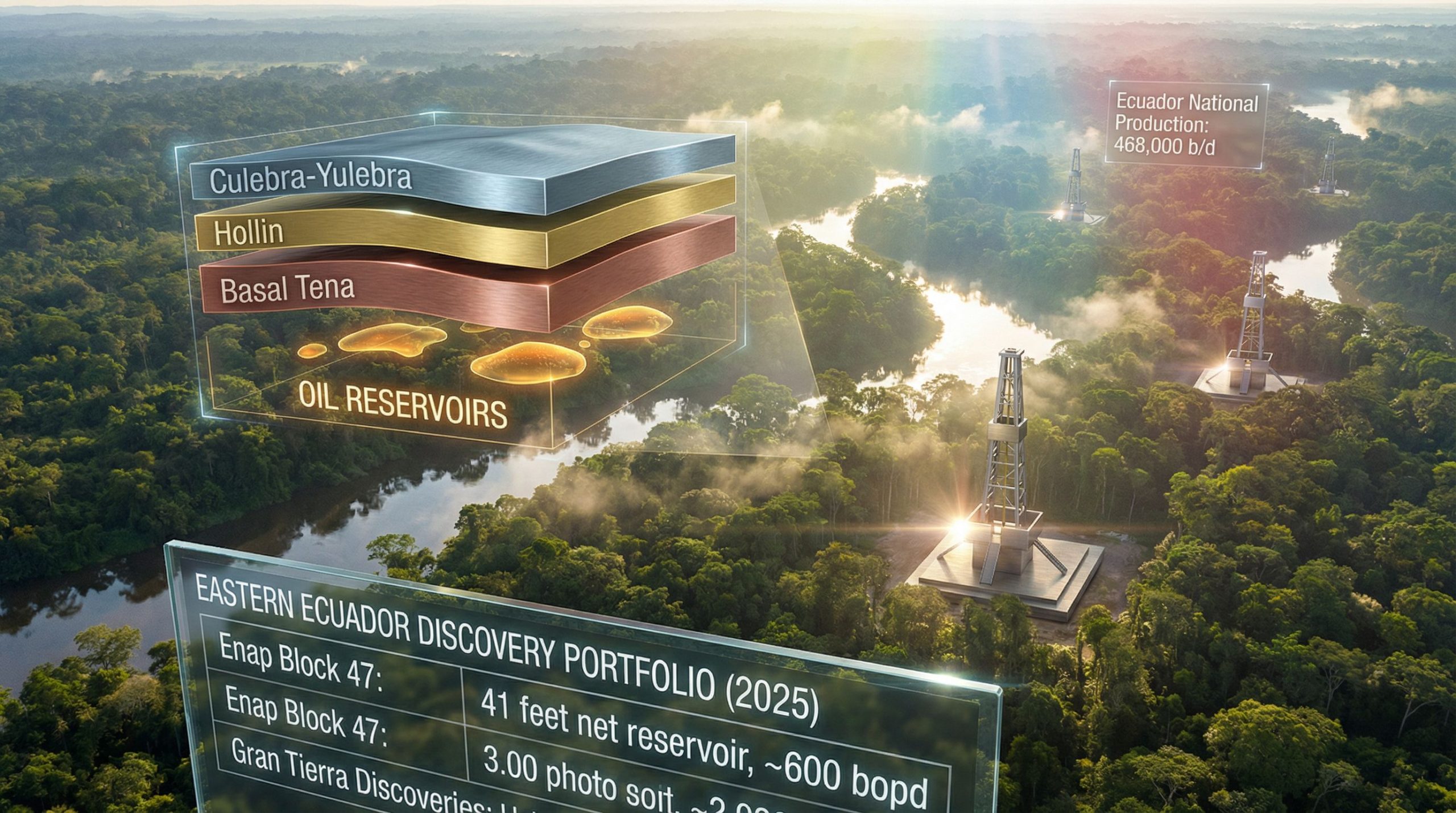 Oil Discovery Eastern Ecuador Boosts National Reserves