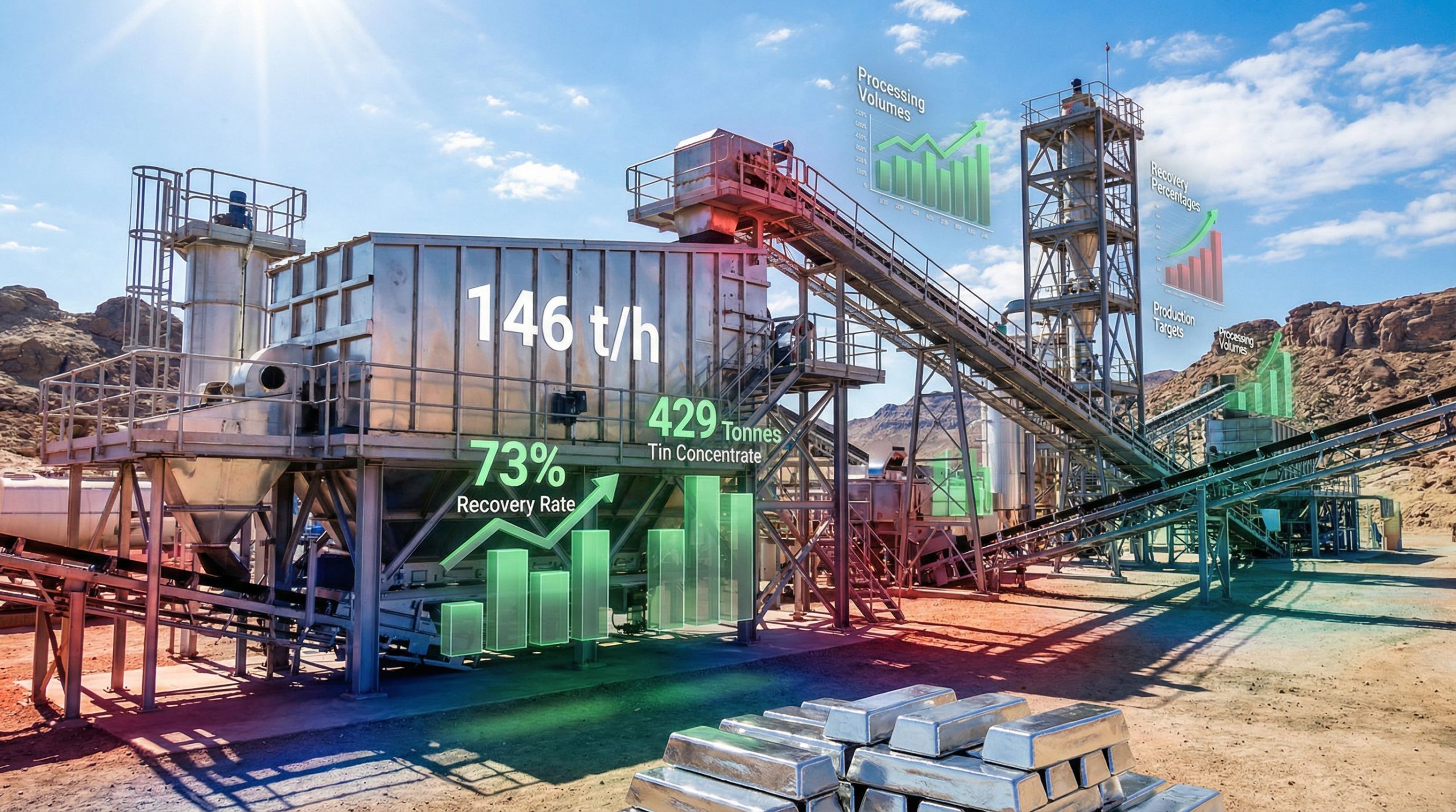 Andrada Mining Uis Mine Namibia Tin Processing Excellence