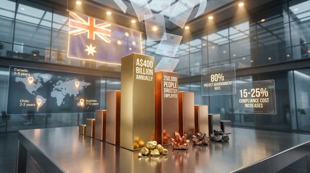 Mining Competitiveness at Risk from Regulation