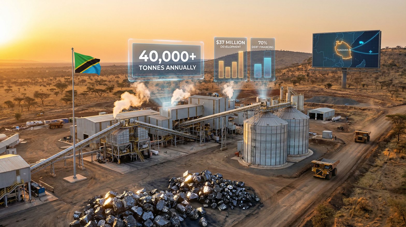 Strategic Funding for Bunyu Graphite Project Success