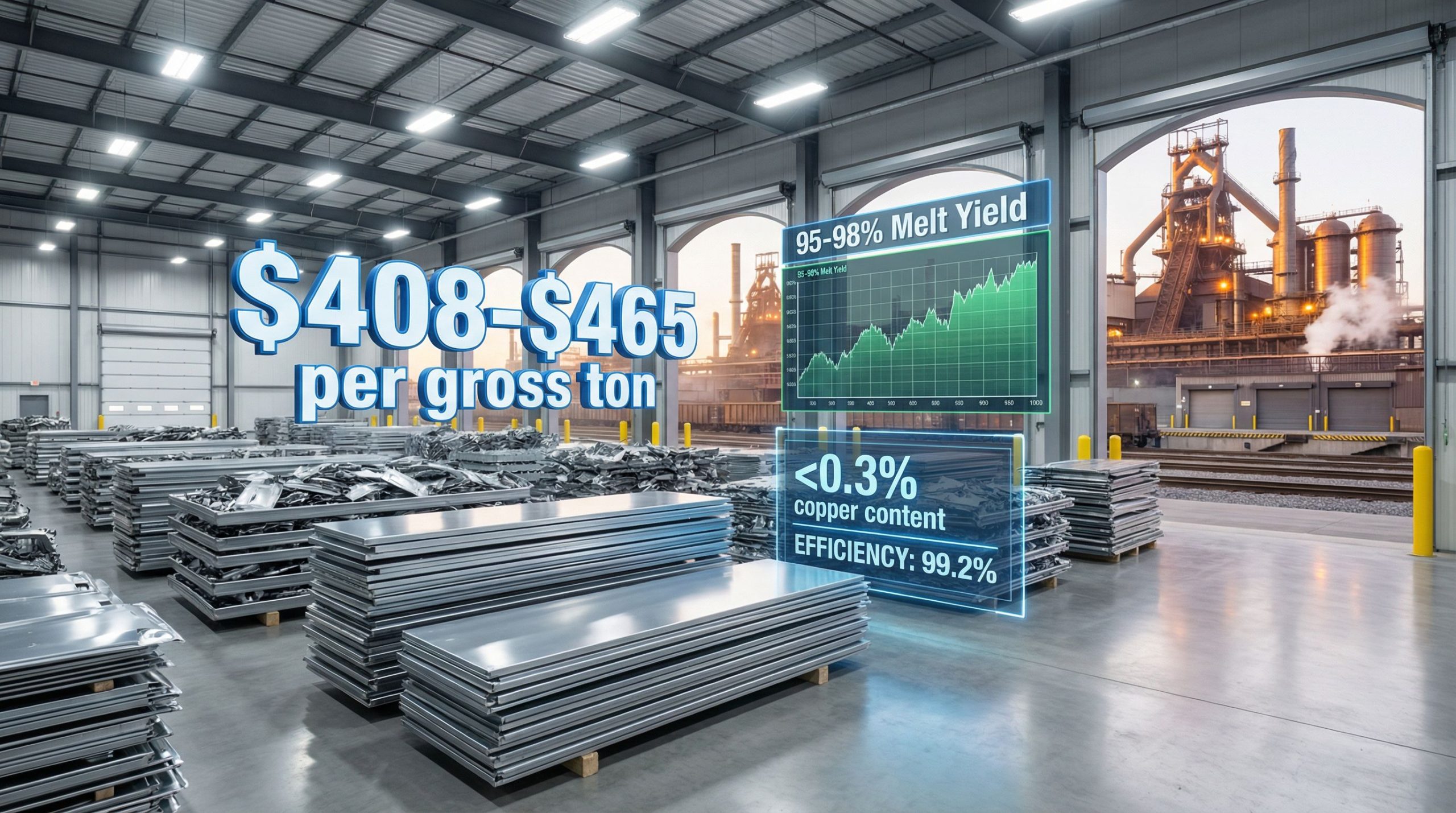 Steel Scrap No1 Busheling Mill Chicago Prices & Analysis