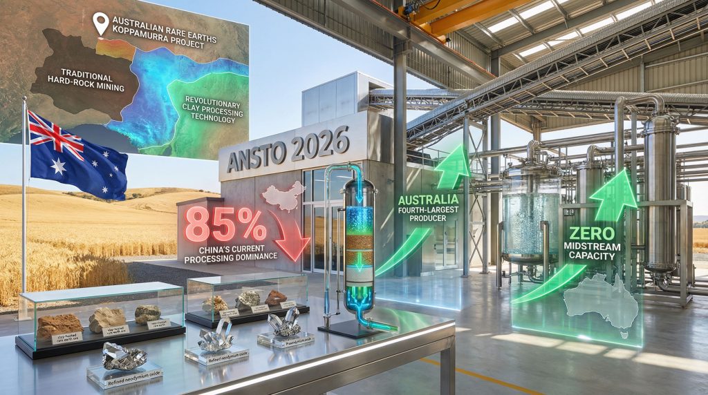 Australia Clay Rare Earth Plant Opens 2026 Processing