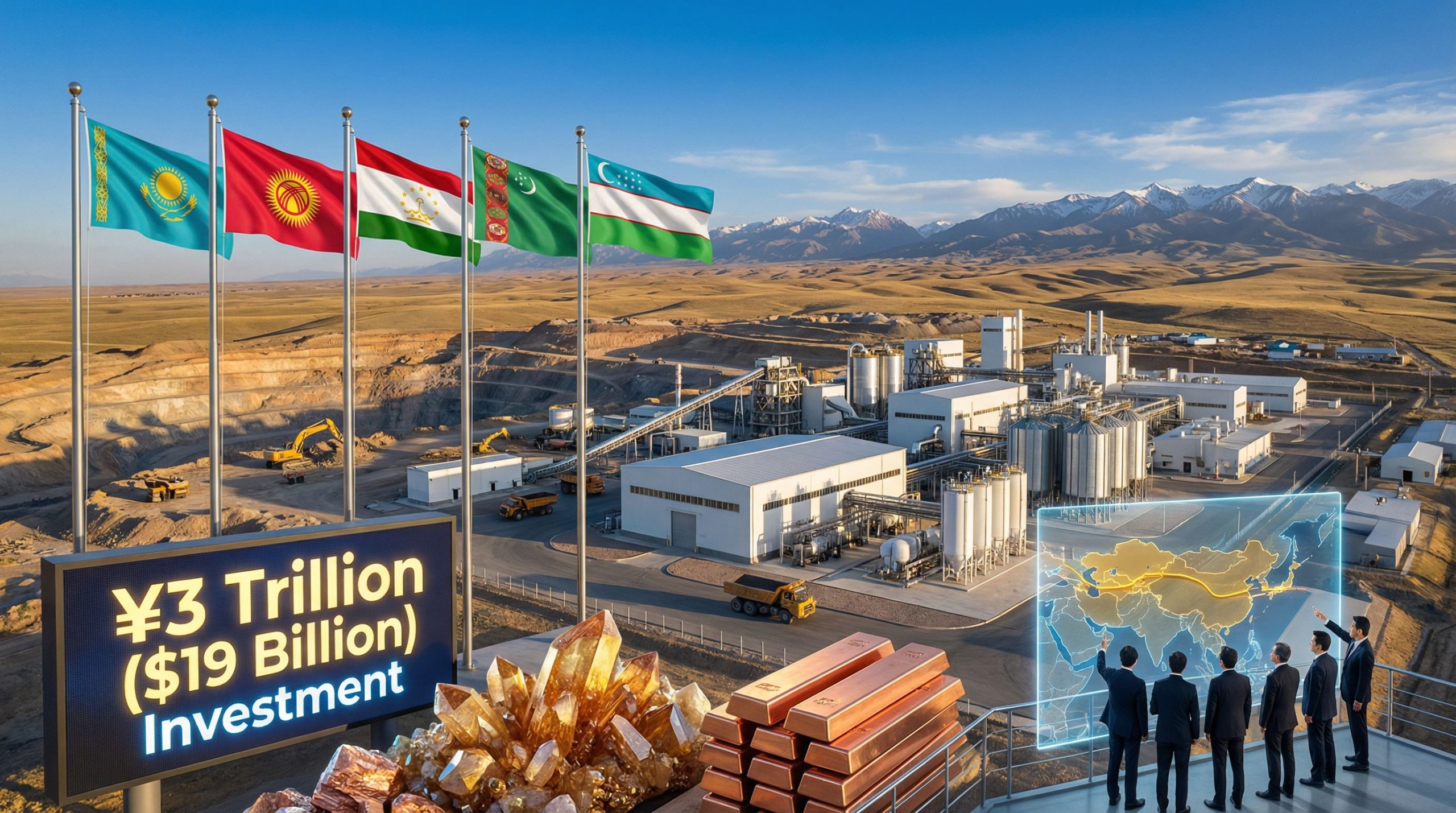 Japan's Central Asia Mineral Investment: $19B Strategy