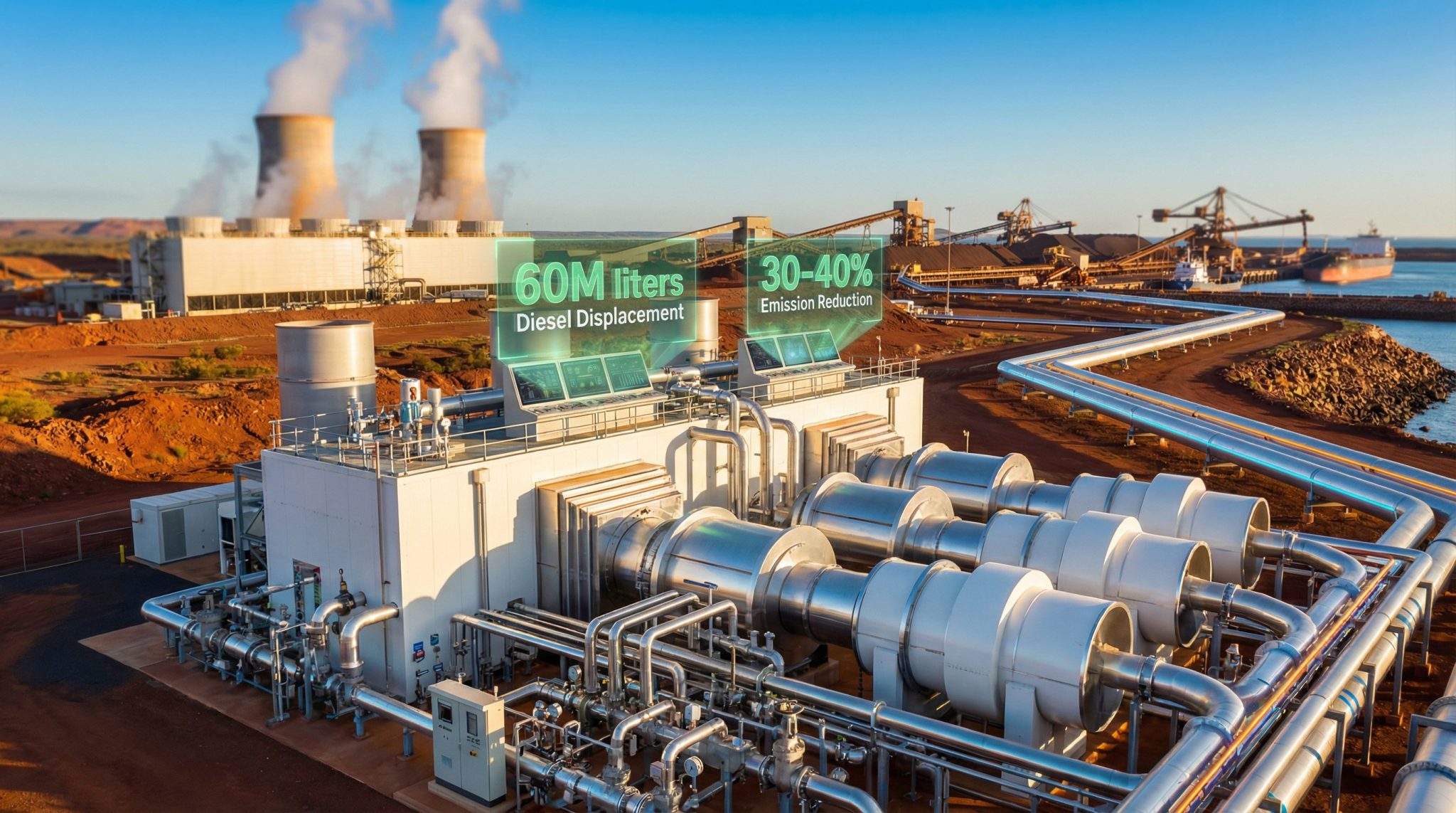 Onslow Iron Switches to Natural Gas for Mining Power