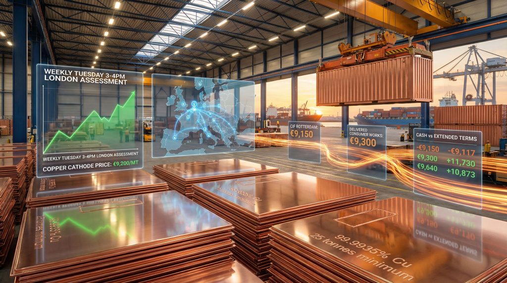 European Copper Cathode Pricing Frequency Changes