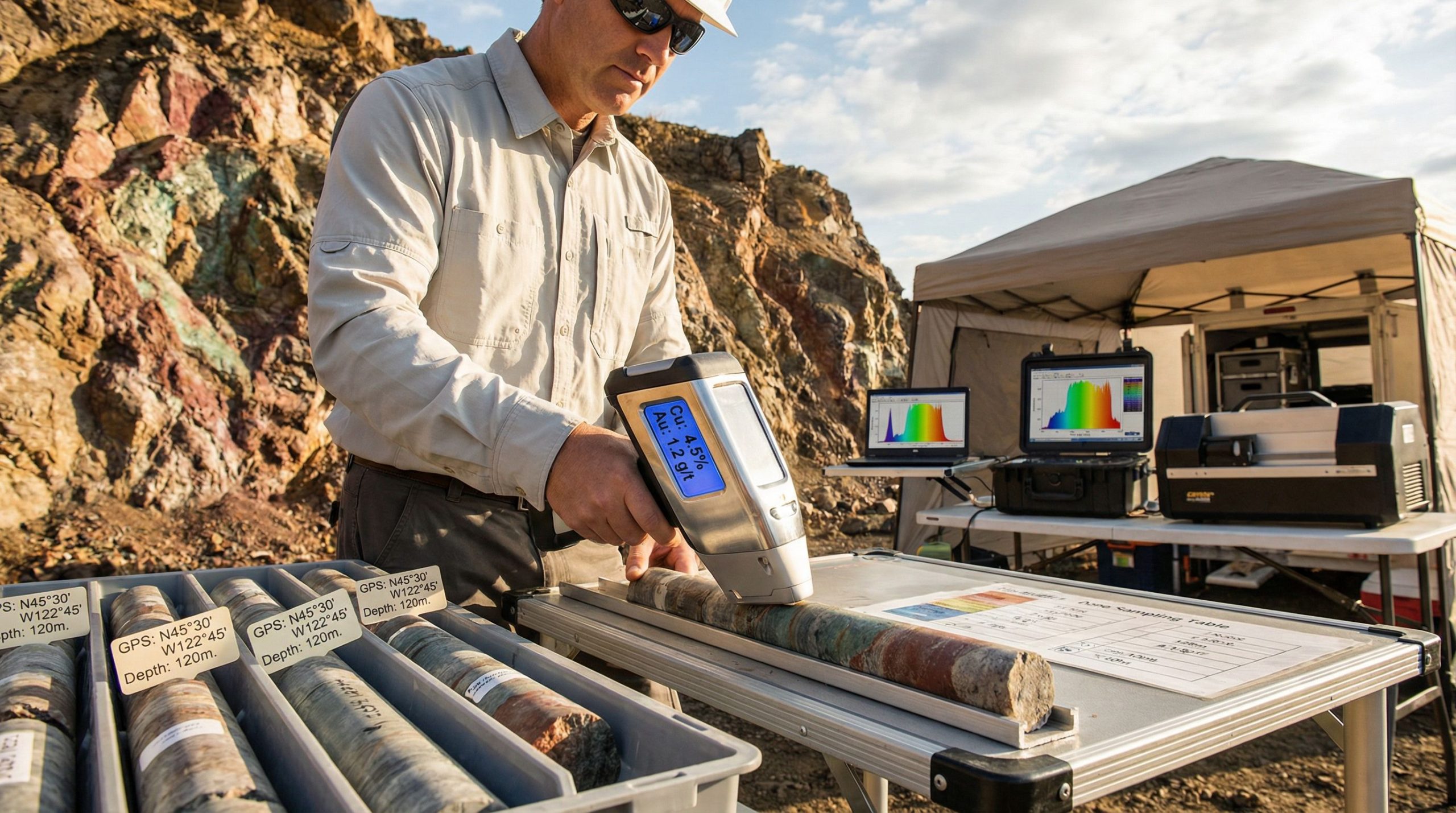 On-Site Geochemical Scanning: Mining Exploration Guide
