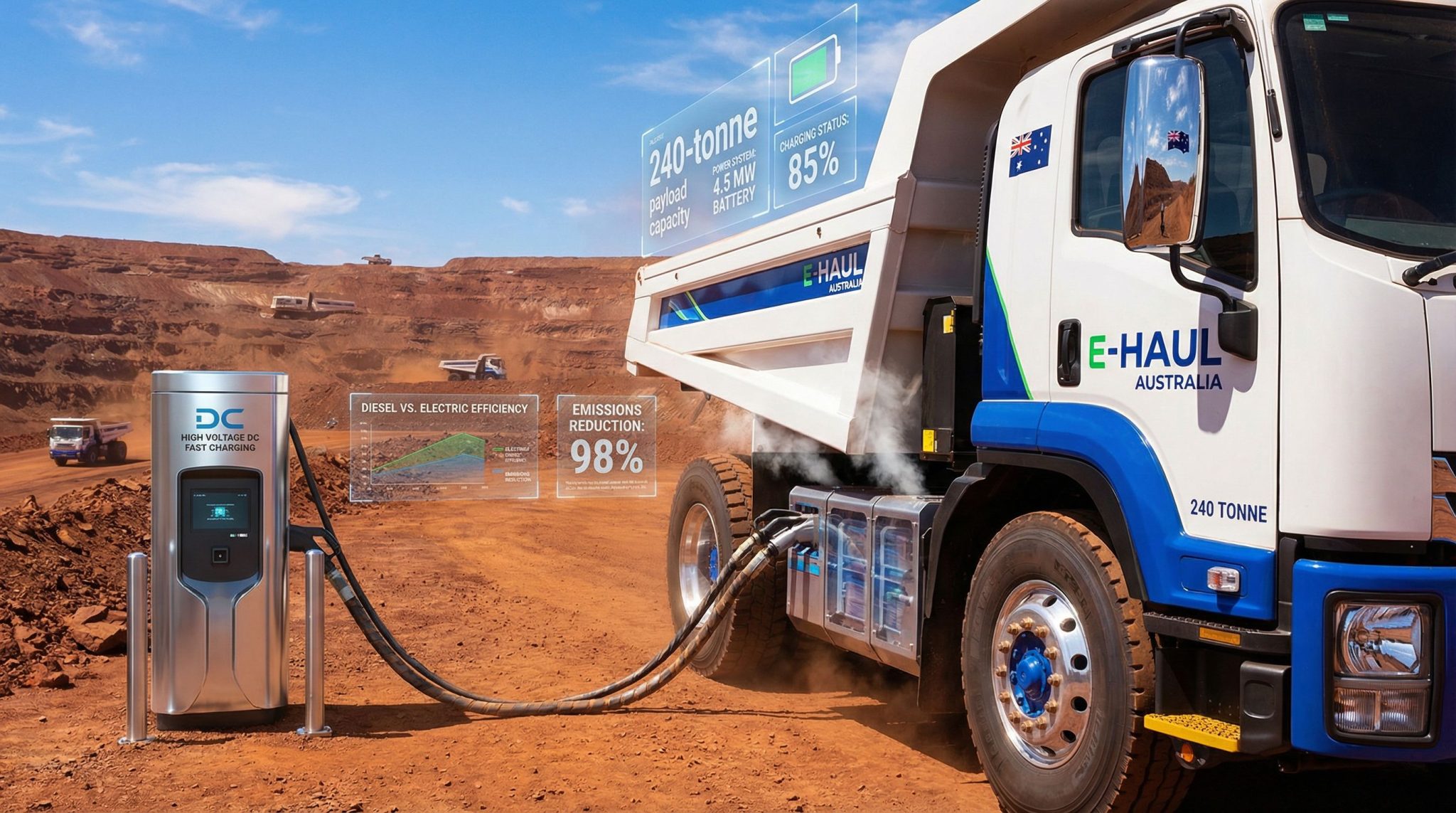 BHP Rio Tinto Electric Haul Trucks Transform Mining