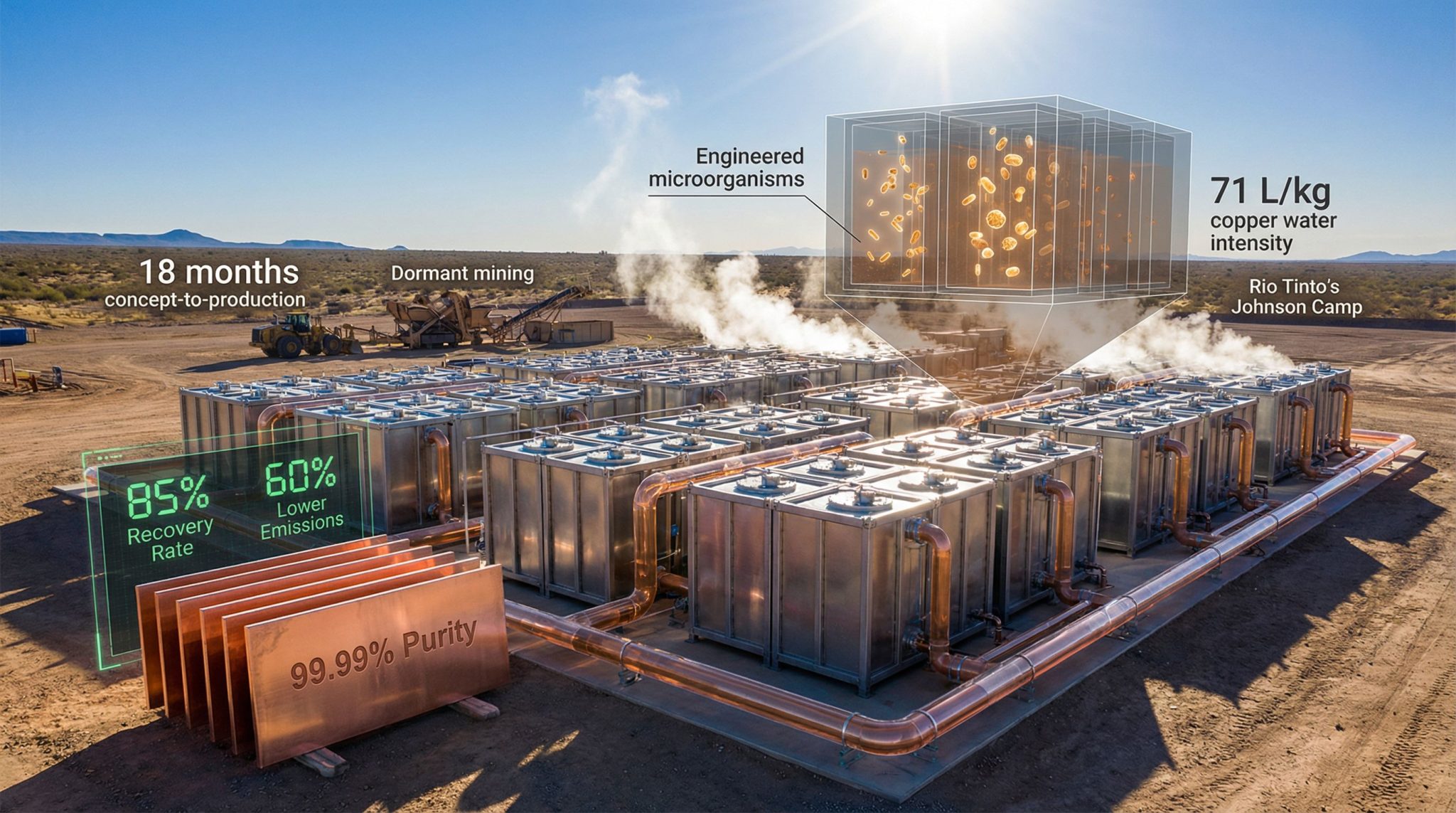 Rio Tinto Nuton Copper Bioleaching Tech Breakthrough