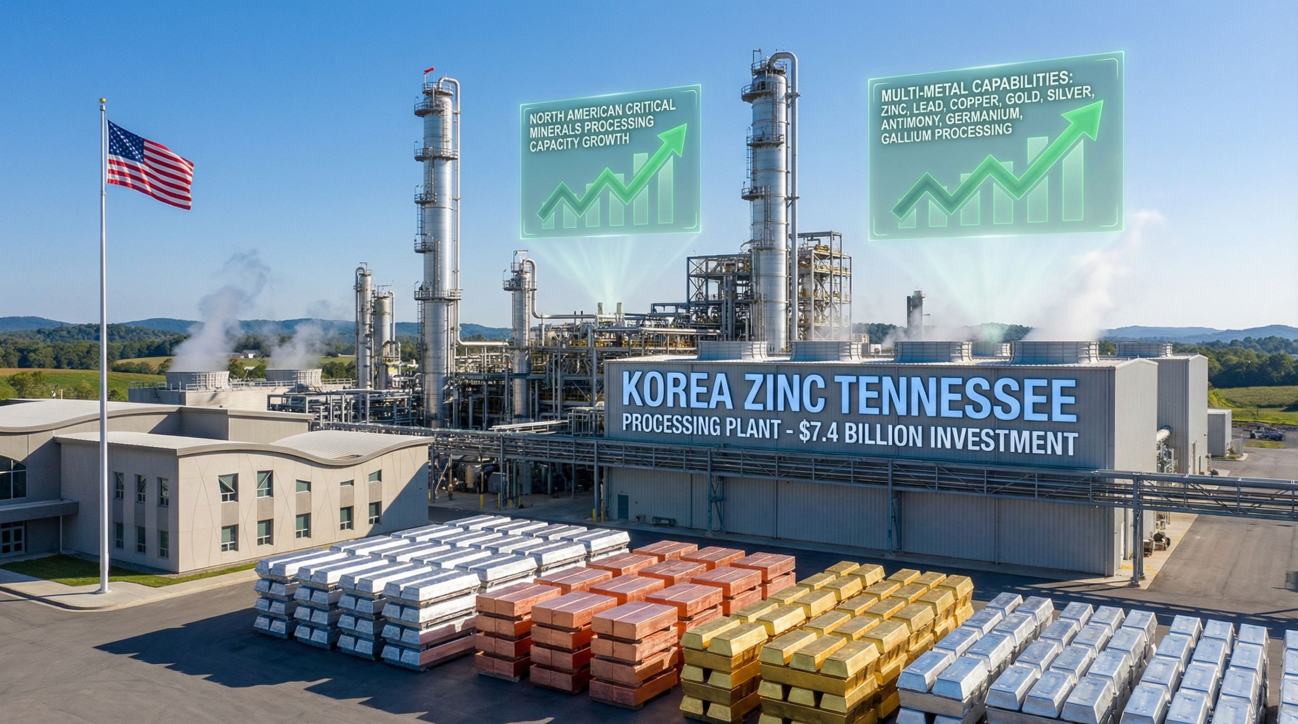 US Backs Korea Zinc's $7.4B Critical Minerals Plant