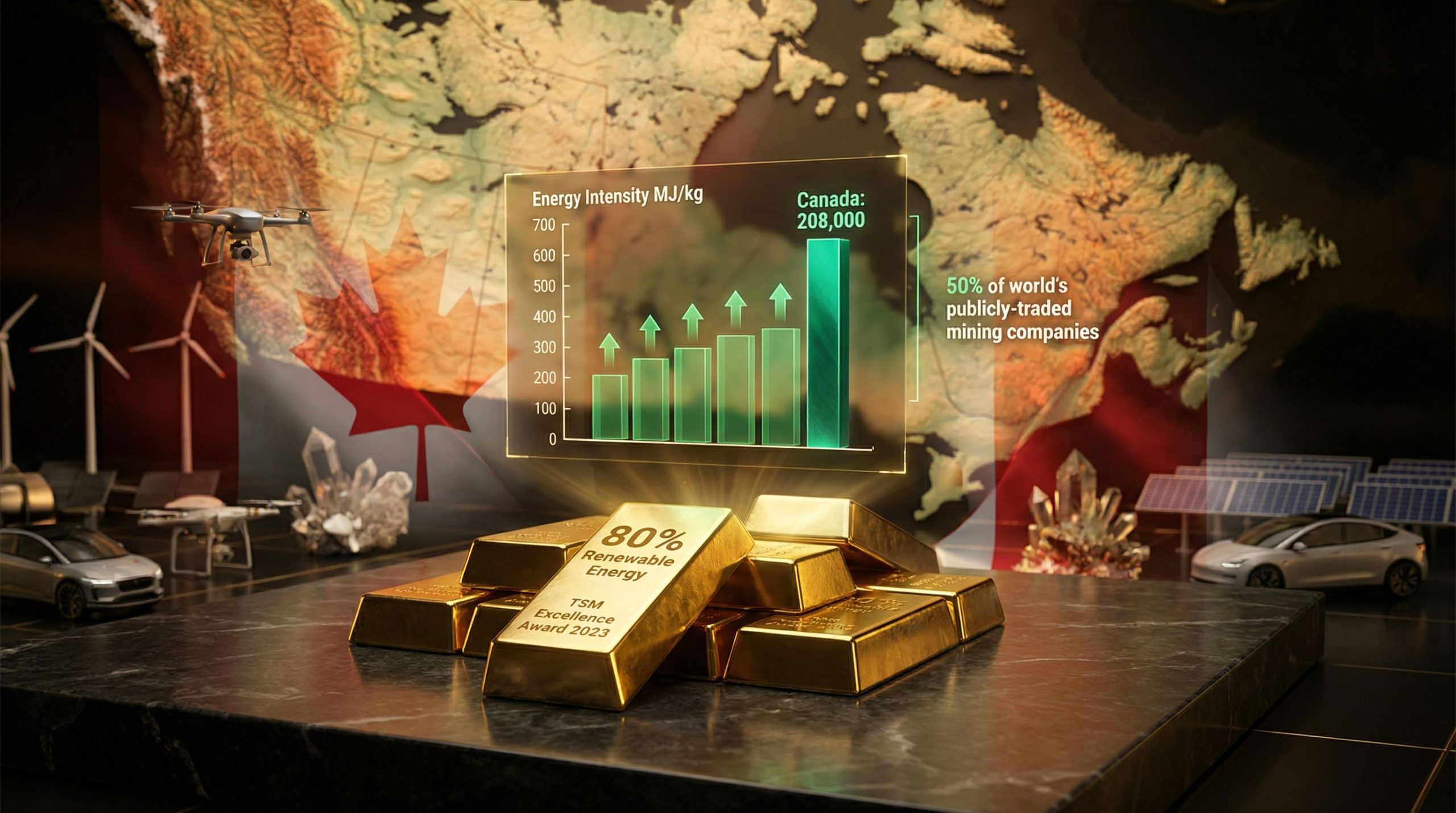 Sustainable Gold Mining Canada: Clean Energy Advantage