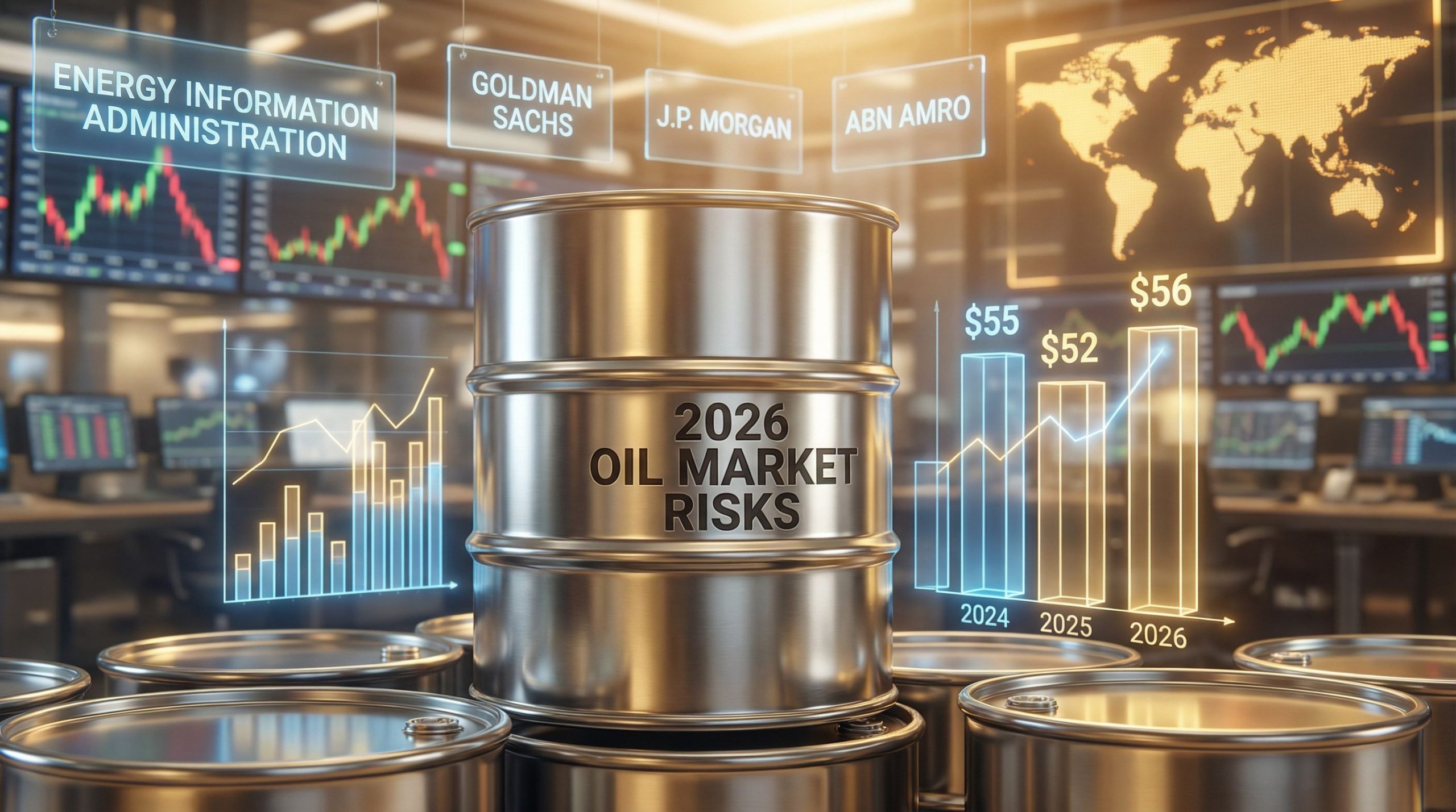 Oil Market Risk 2026: Supply Glut & Price Forecast