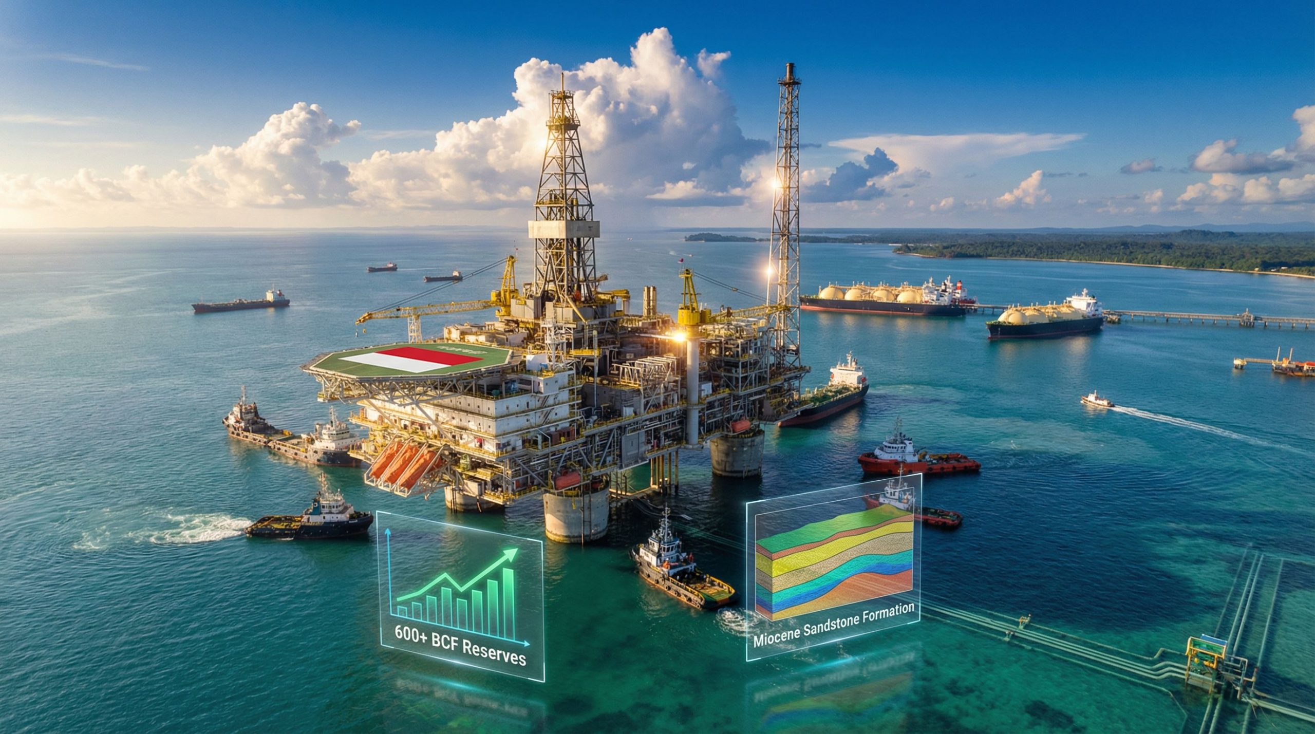 Significant Gas Discovery Offshore Indonesia Found