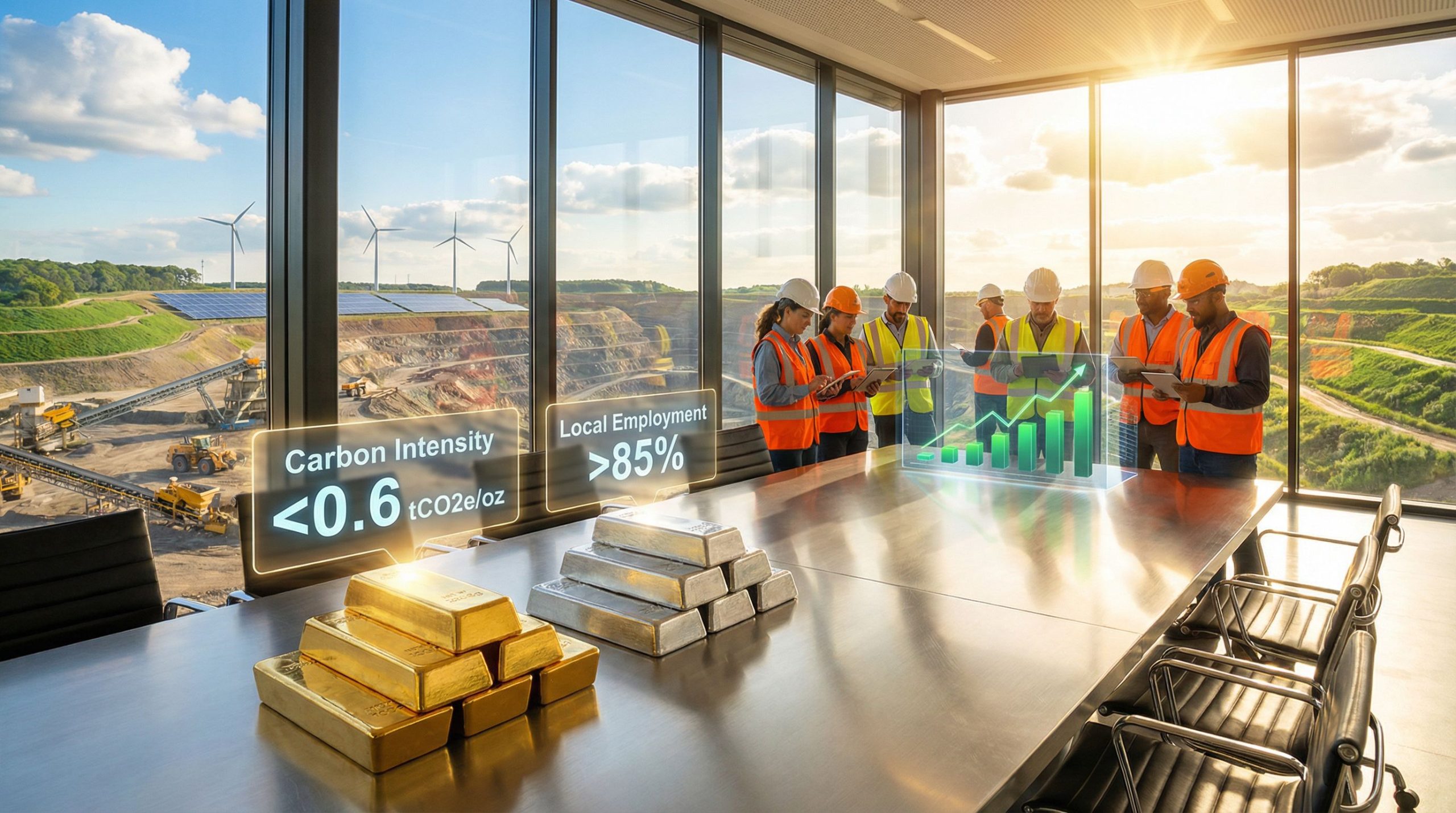 ESG Excellence in Gold and Silver Mining Operations