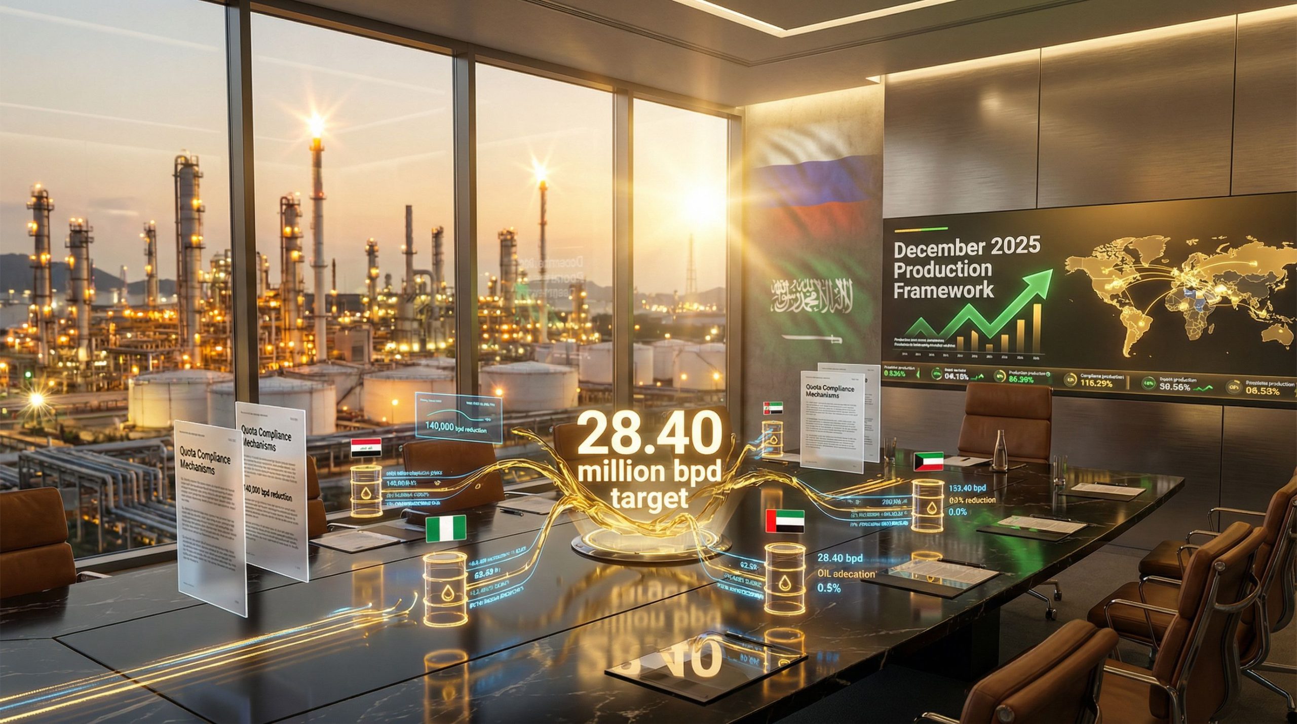 OPEC Oil Production December 2025: Market Analysis