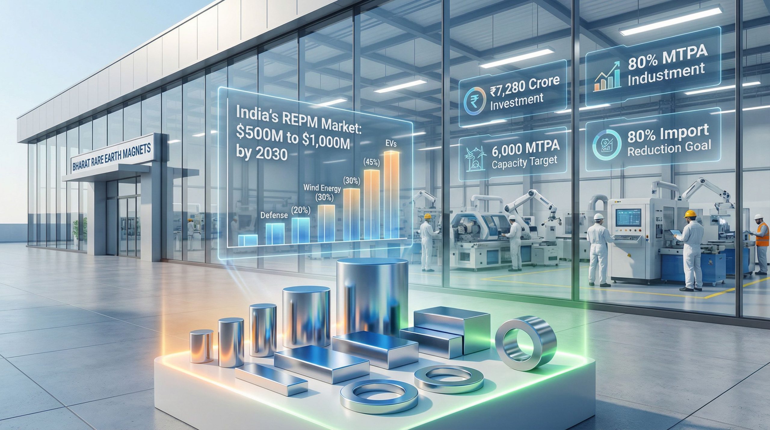 India's Rare Earth Permanent Magnets Demand & Strategy