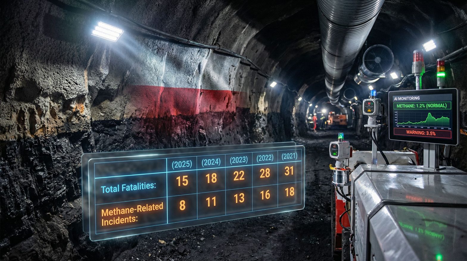 Underground Explosion at Polish Coal Mine Kills Two