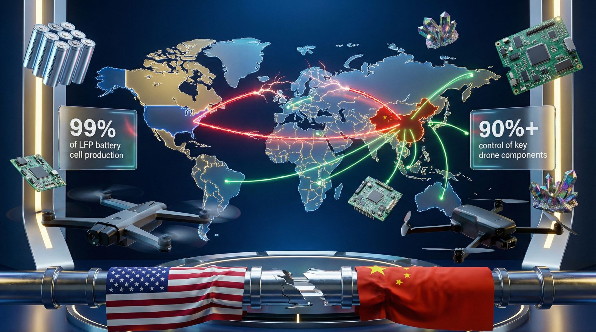 China Drone Blacklist Retaliation Escalates in 2025