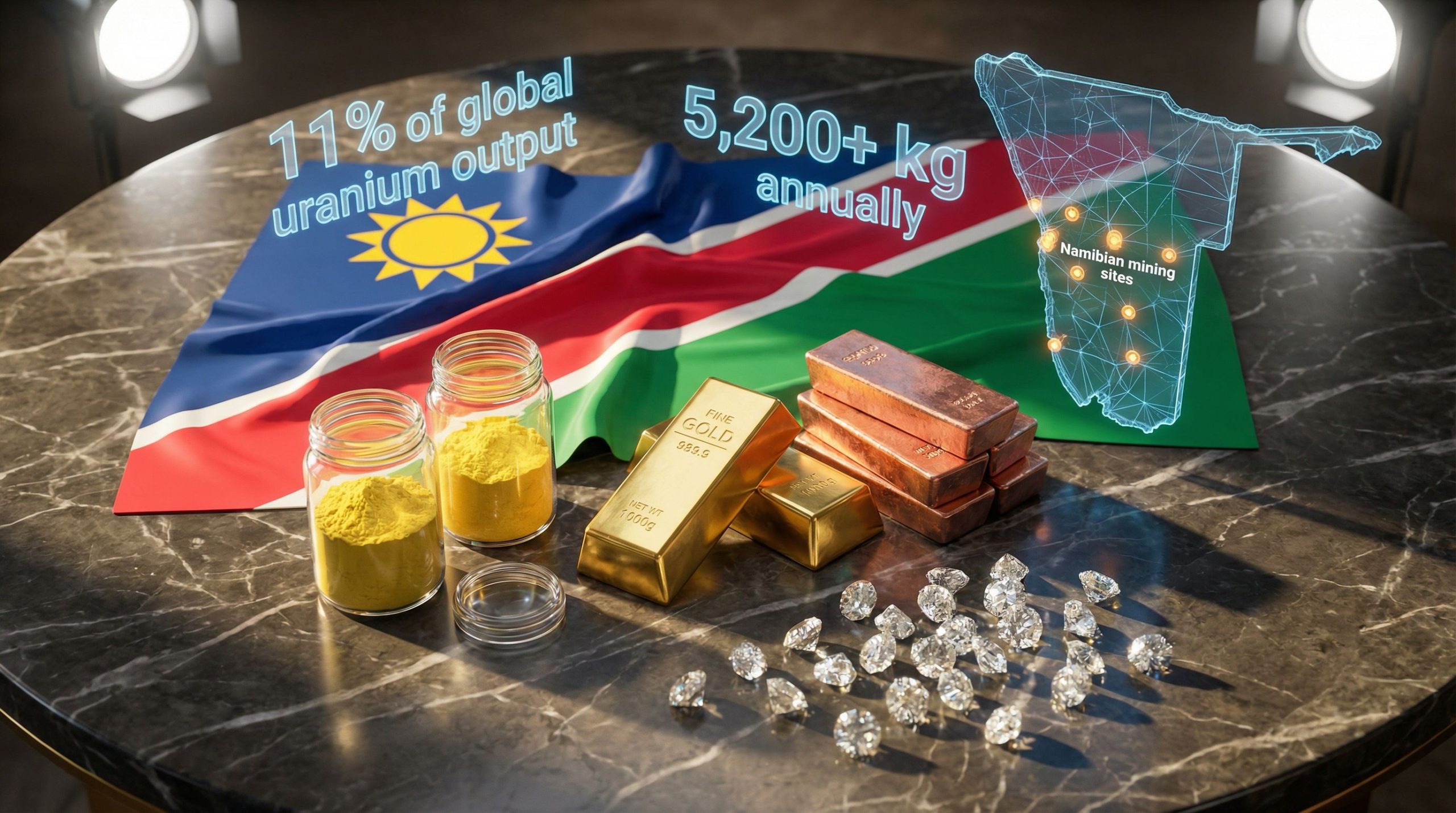 Namibia Gold Uranium Mining: Investment Opportunities
