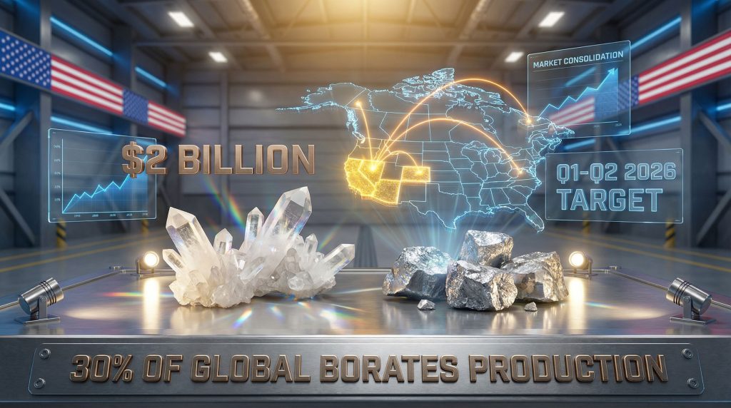 Ioneer Eyes Rio Tinto US Boron Unit in Strategic Bid