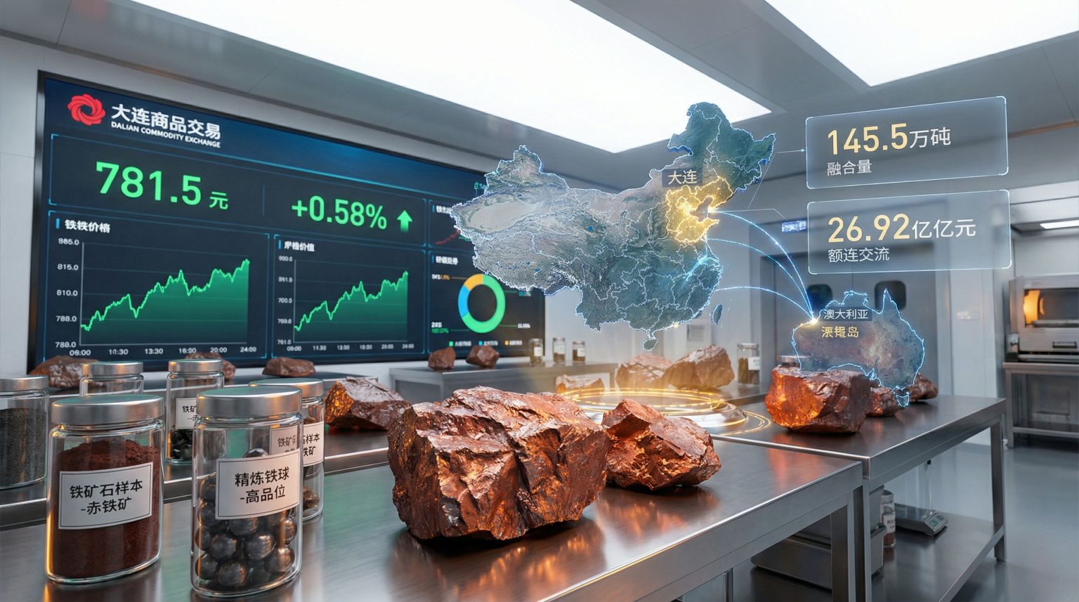 Dalian Iron Ore Gains on BHP Supply Cuts & Steel Recovery