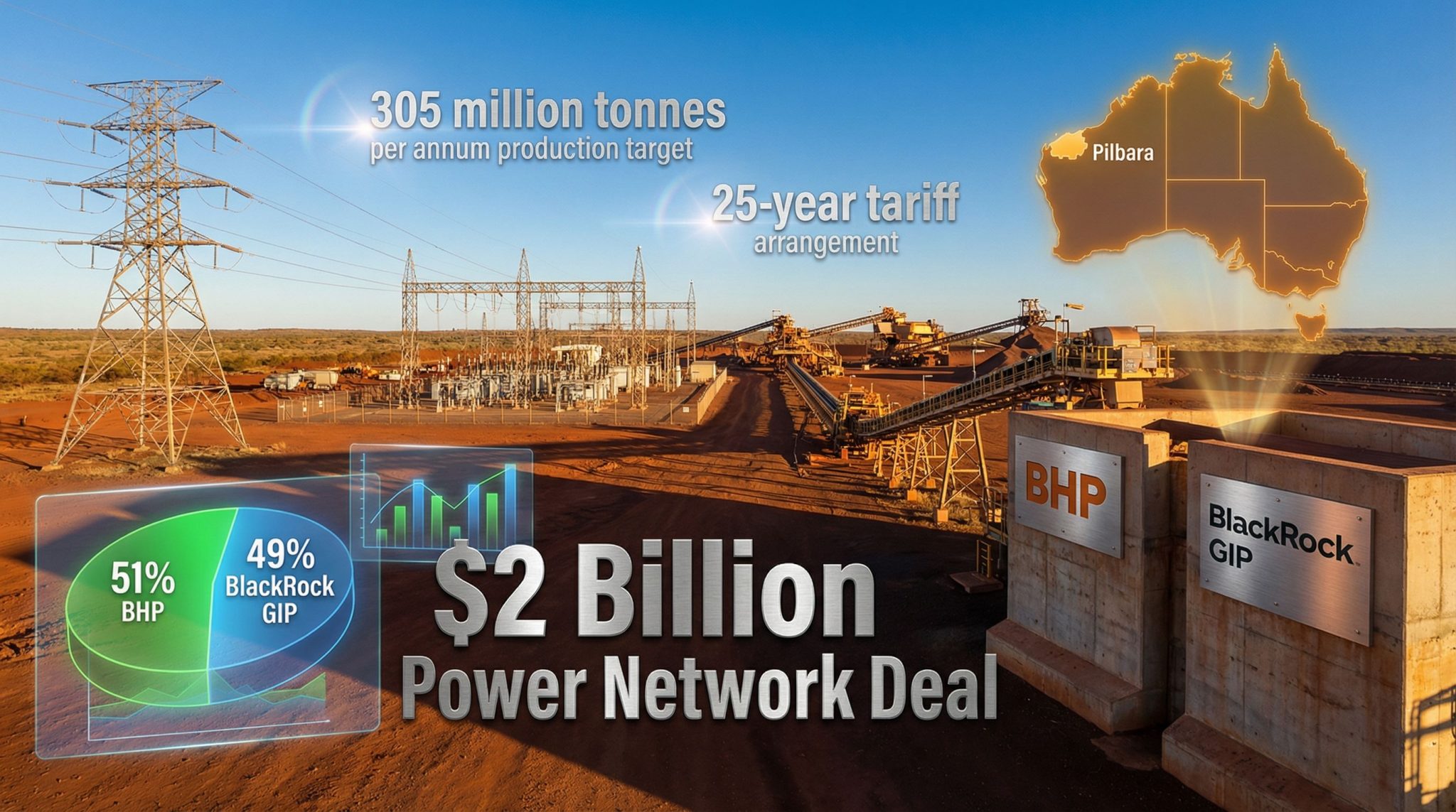 BHP Infrastructure Deal with Global Partners