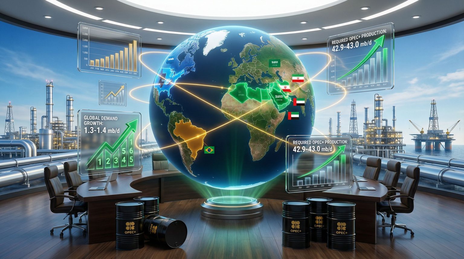 OPEC Global Oil Market Balance 2026: Supply & Demand