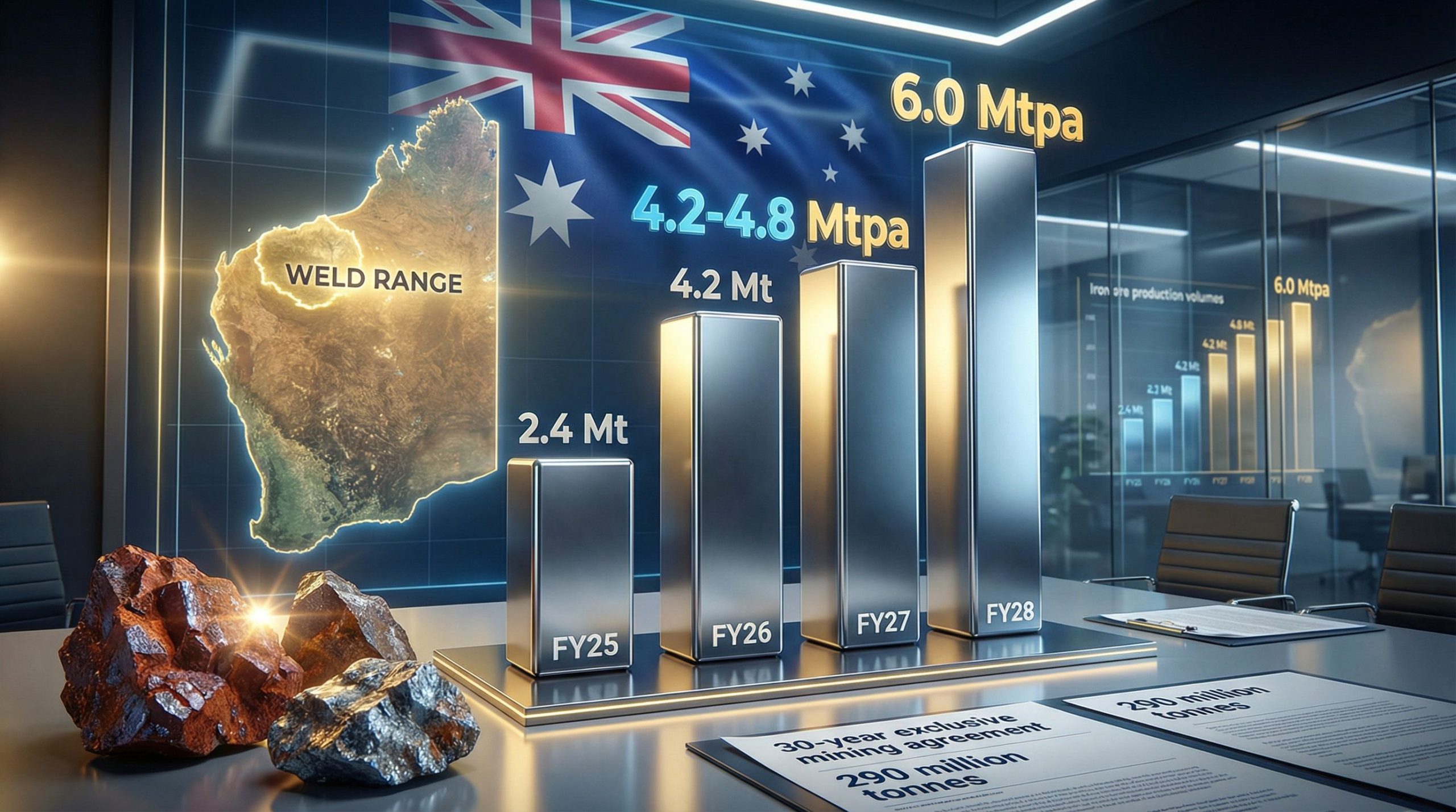 Fenix Iron Ore Production Expansion Plan to 6 Mtpa