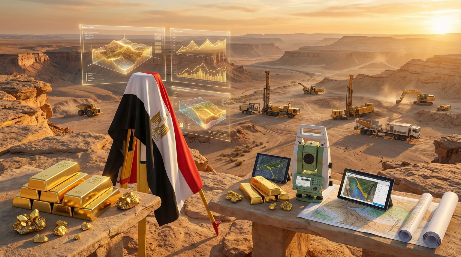New Eastern Desert Gold Exploration Investments