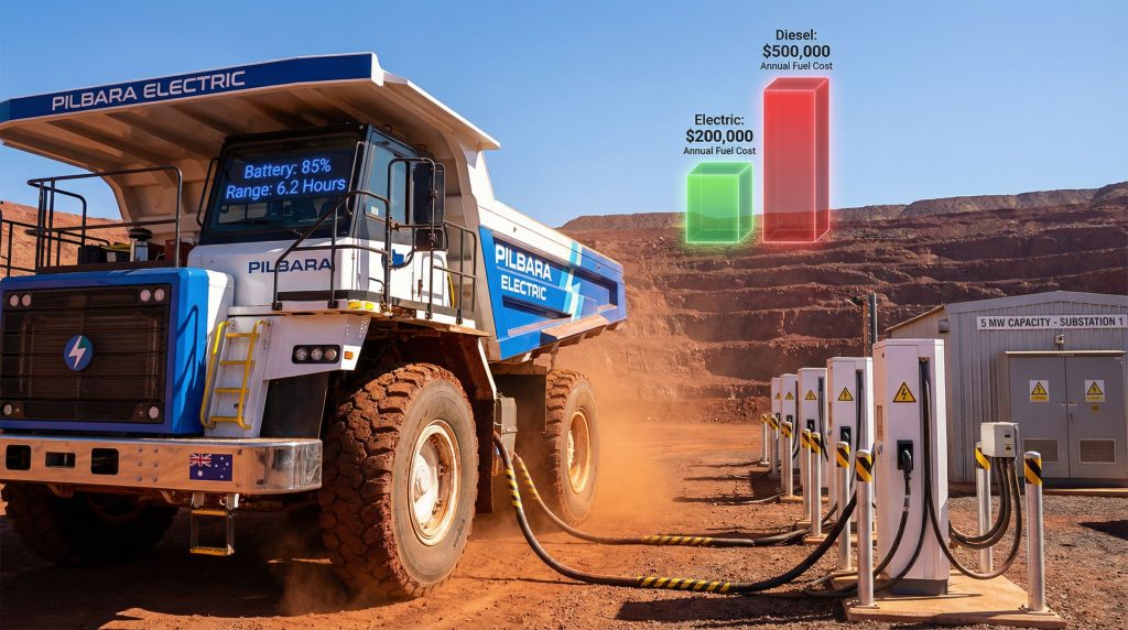 Battery-Electric Haul Trucks Transform Pilbara Mining