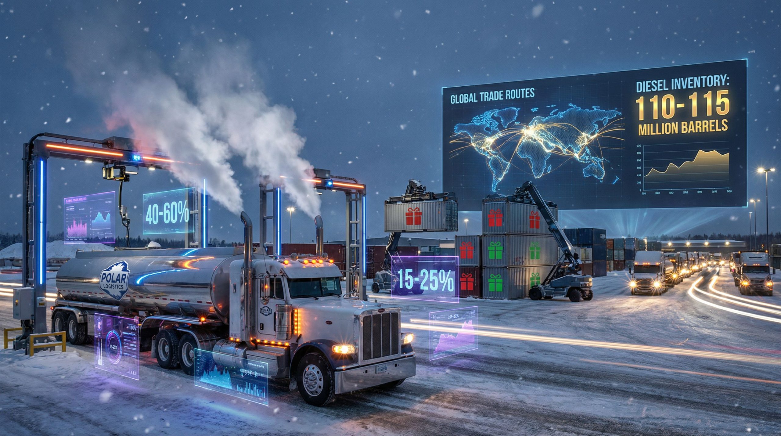 Christmas Diesel Logistics Stress: Supply Chain Crisis