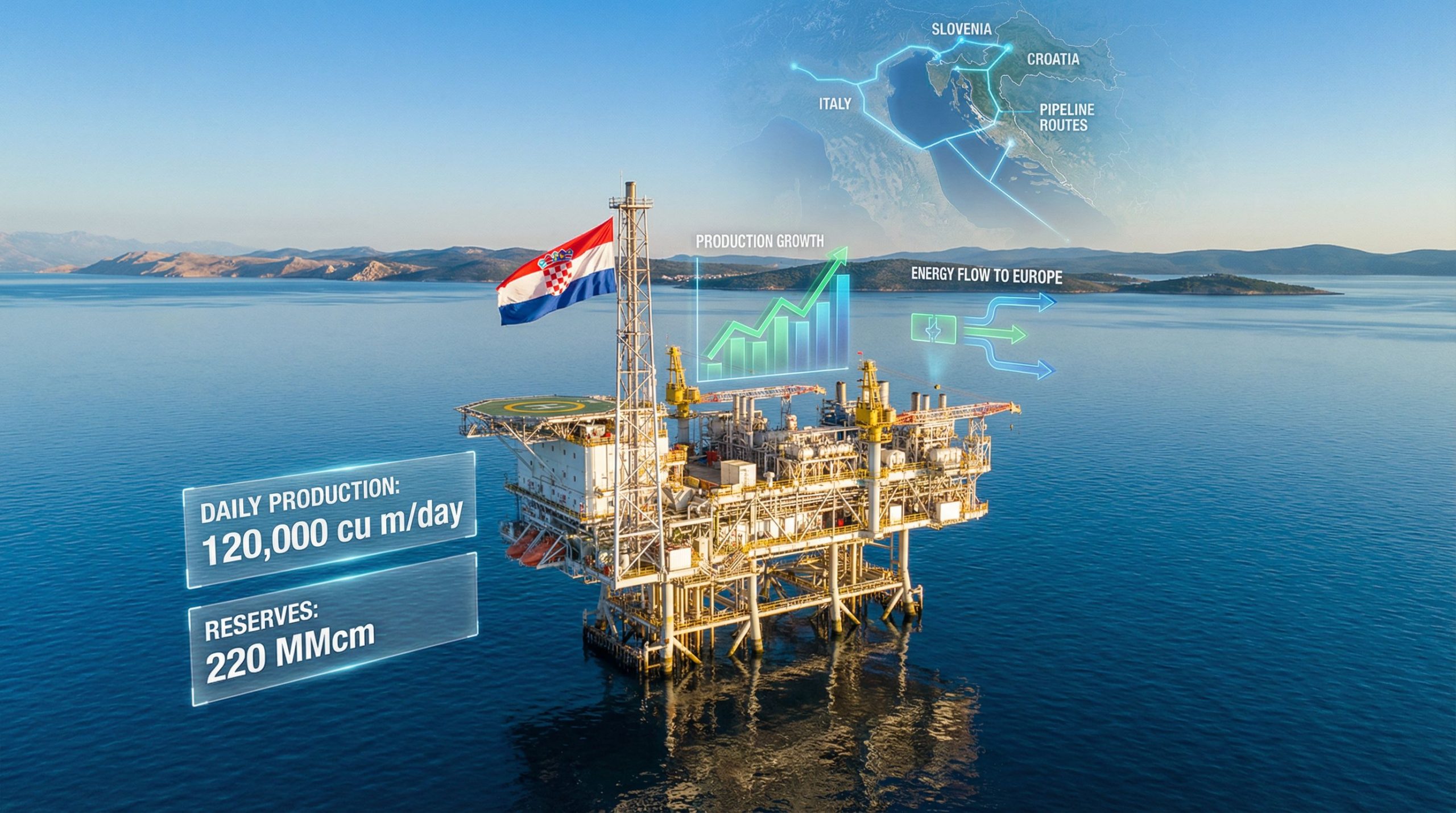 Croatia Offshore Gas Reserves: Northern Adriatic Energy Hub