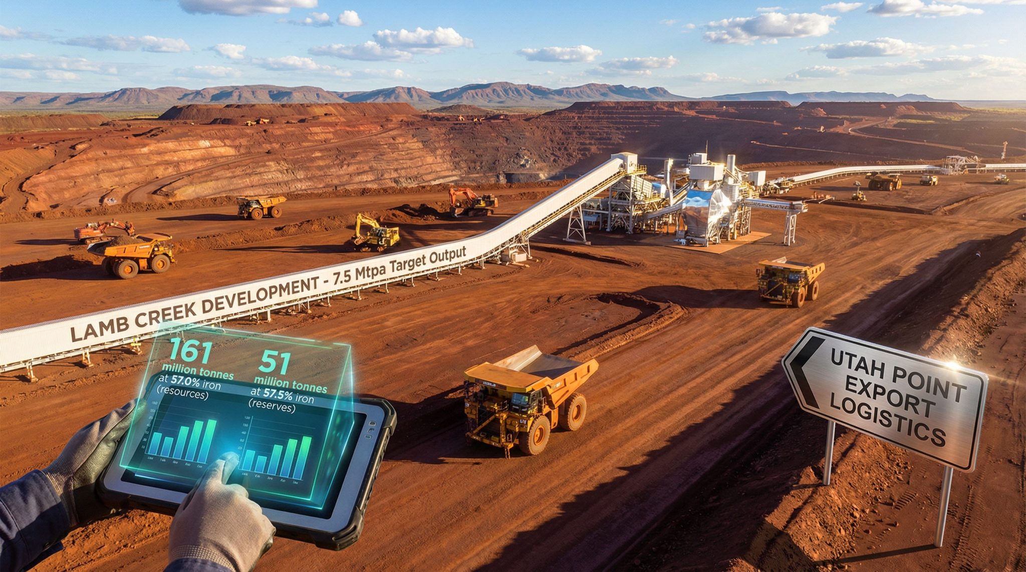 MinRes Lamb Creek Iron Ore Project Development Update