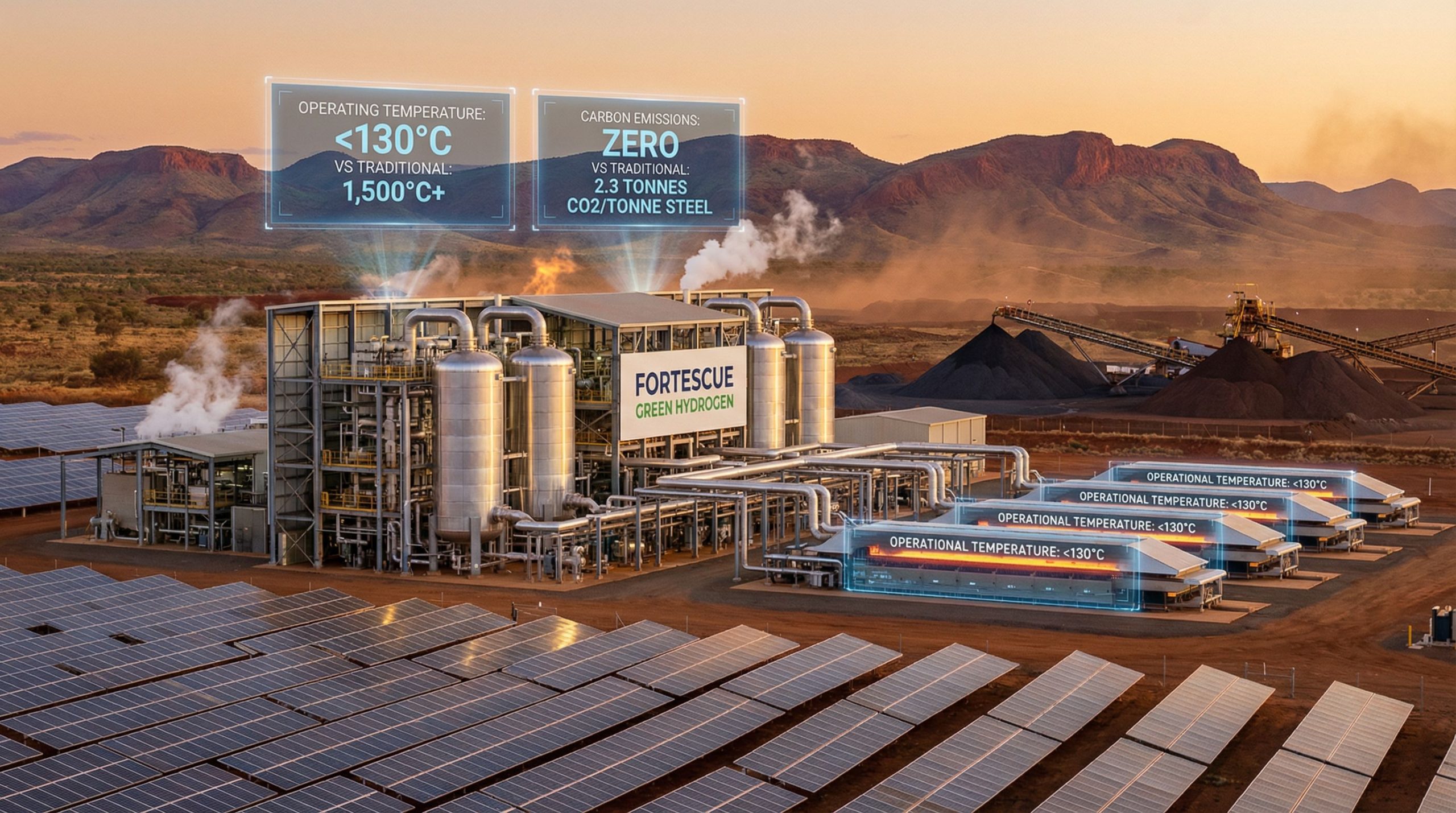 Fortescue Green Iron Technology Transforms Steel Making
