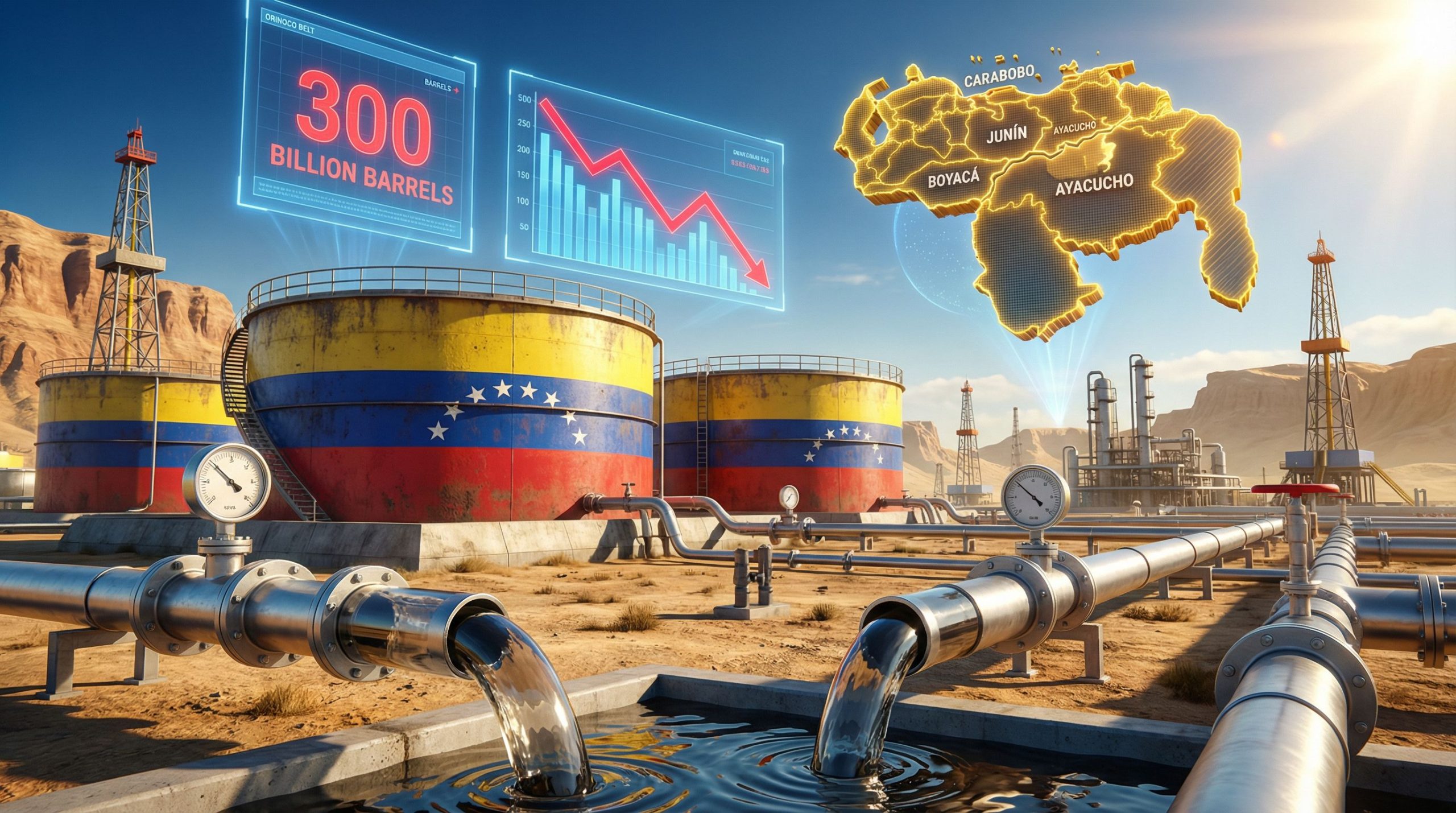 U.S. Blockade Venezuela Oil Production Cuts Supply