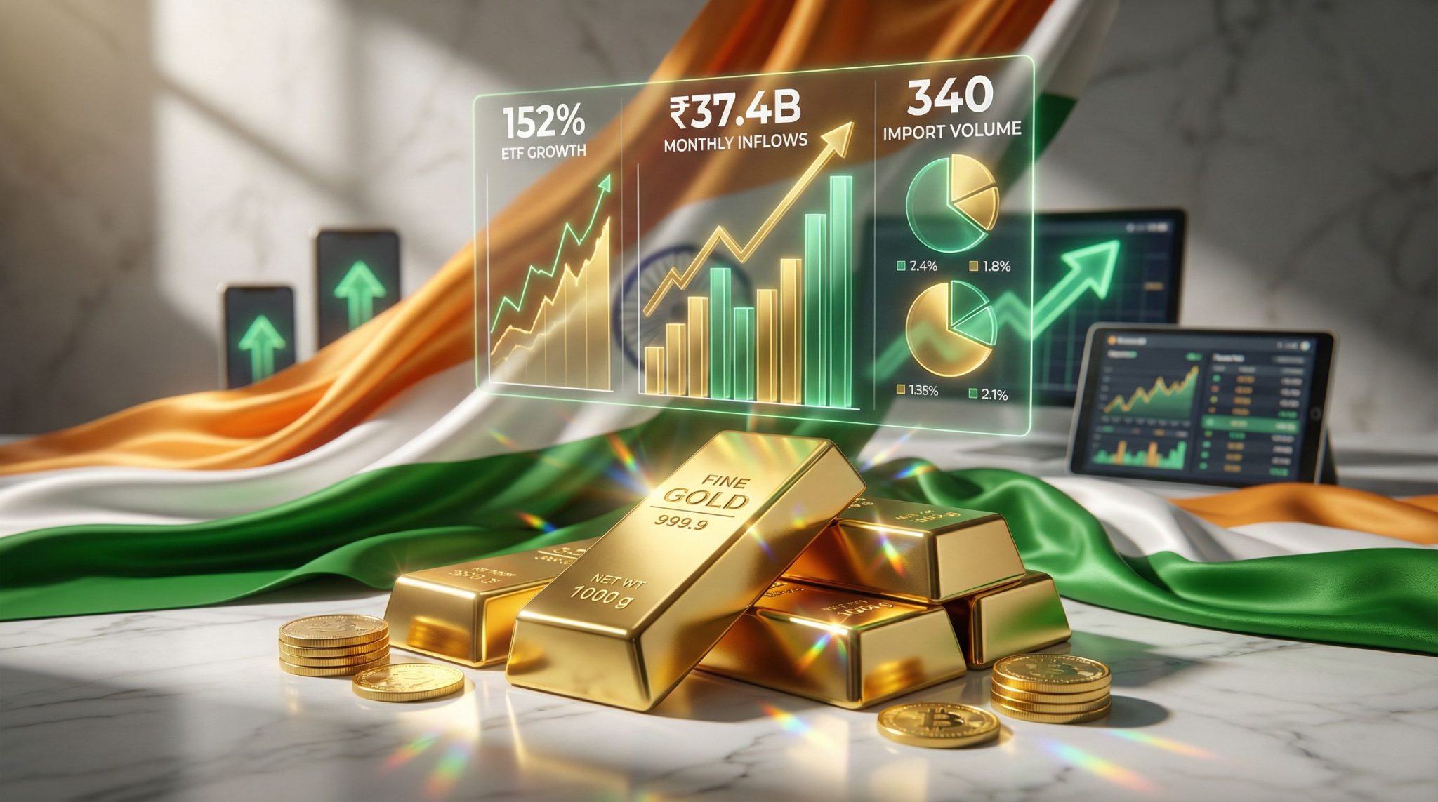 Investment Supporting Indian Gold Demand Surges